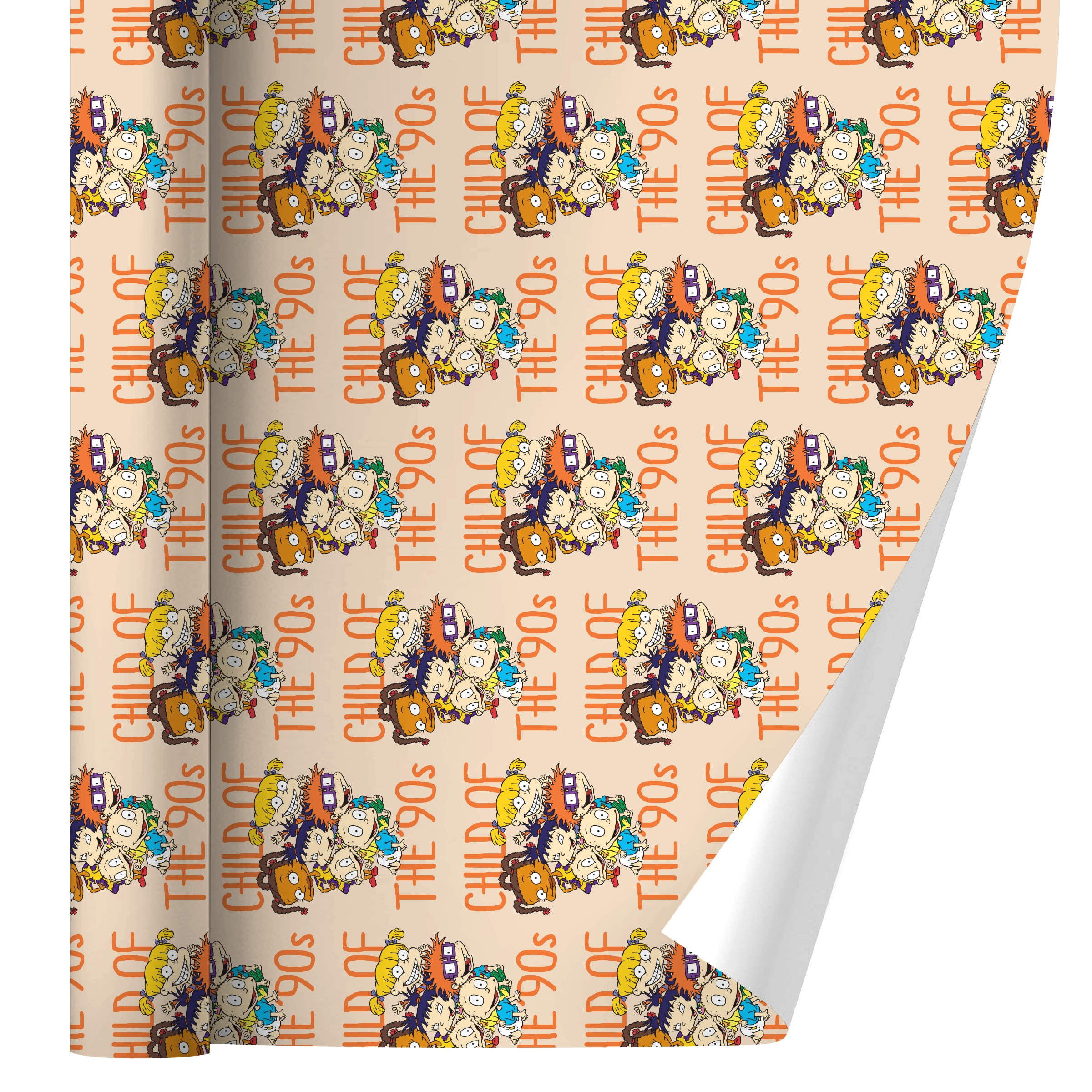 Rugrats Child of the 90s Premium Gift Wrap Wrapping Paper Roll ...