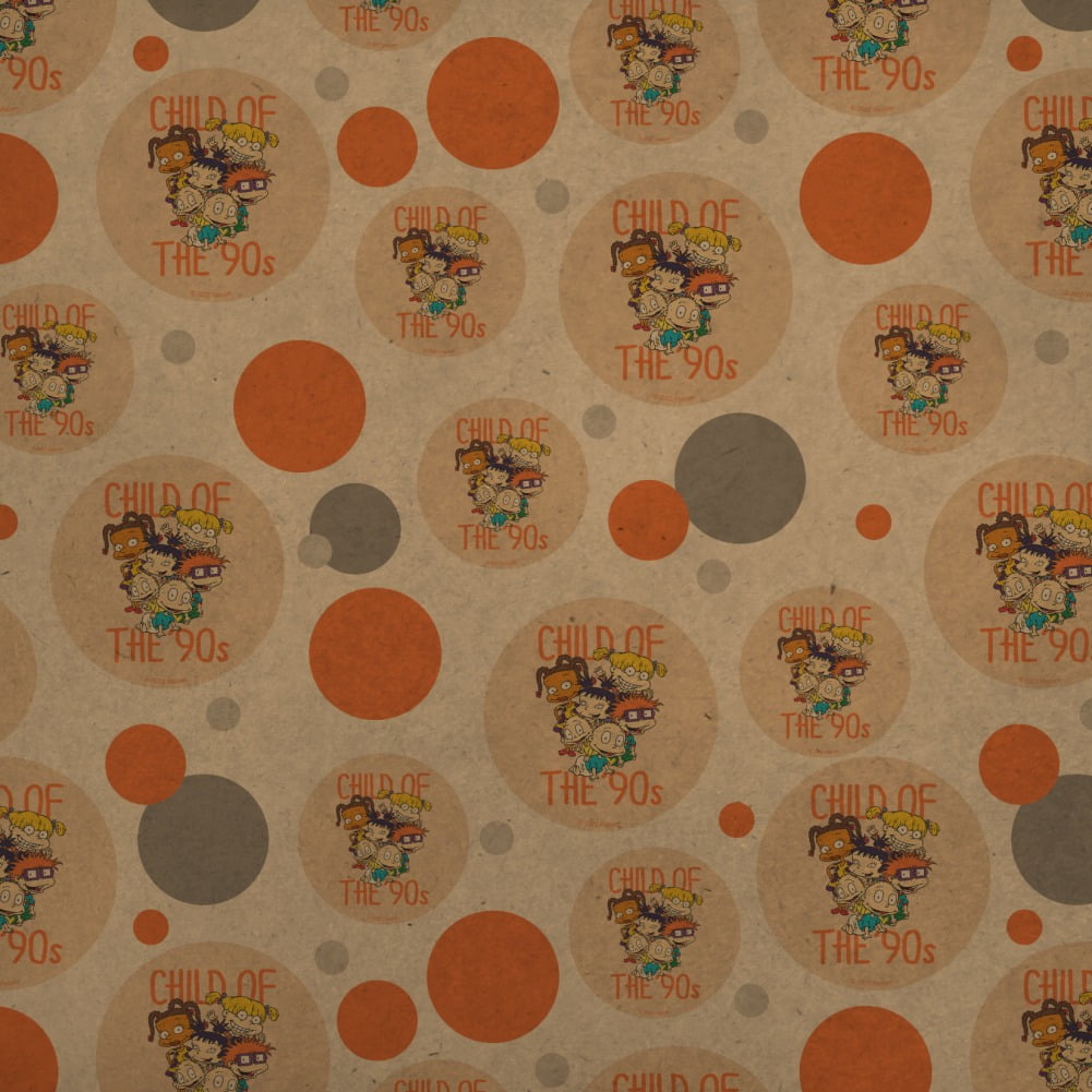 Rugrats Child of the 90s Premium Kraft Gift Wrap Wrapping Paper Roll ...