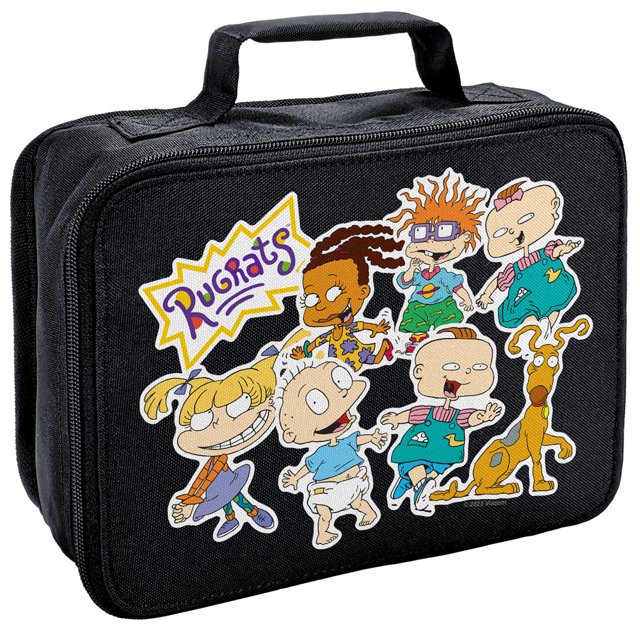 Rugrats Crawling Stickers Insulated Soft Sided Lunch Box - Reusable ...