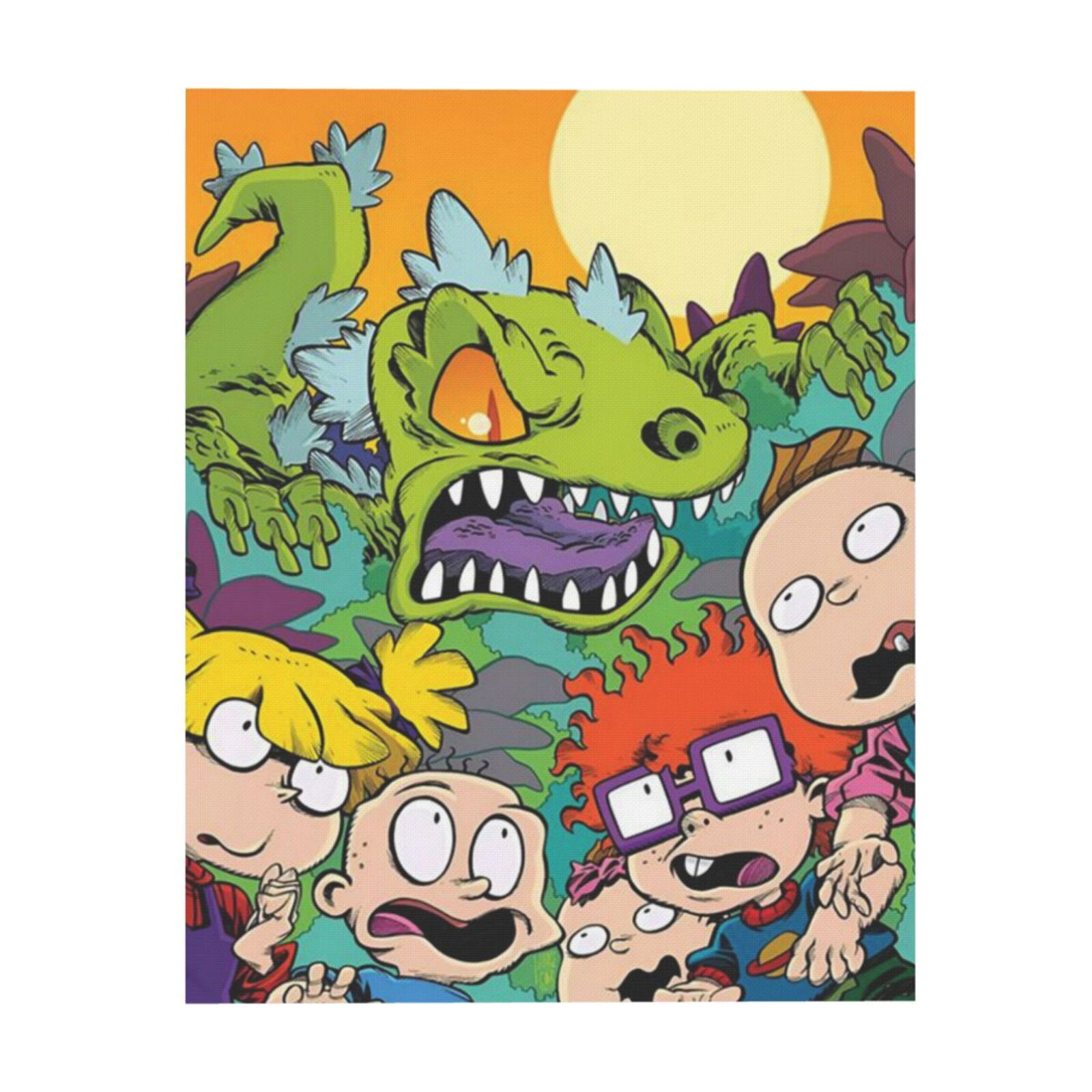 Rugrats Fun Canvas Decorative Poster Art Picture Painting Unframe Wall ...