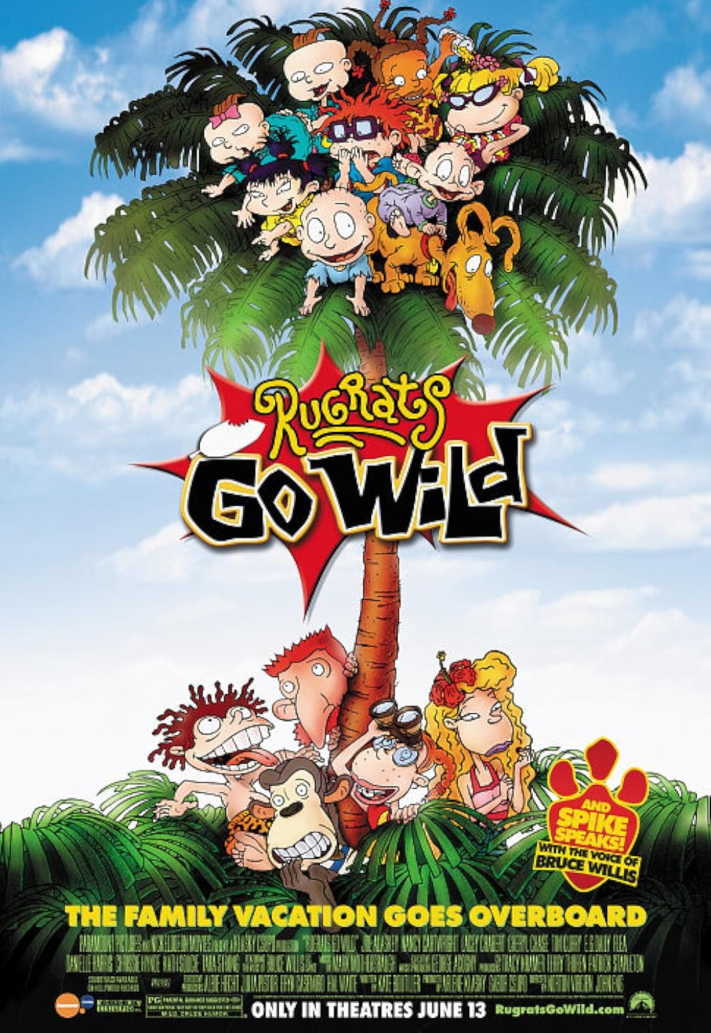 Rugrats Go Wild (2003) Movie DVD - [Animation,Family,Adventure,Comedy ...