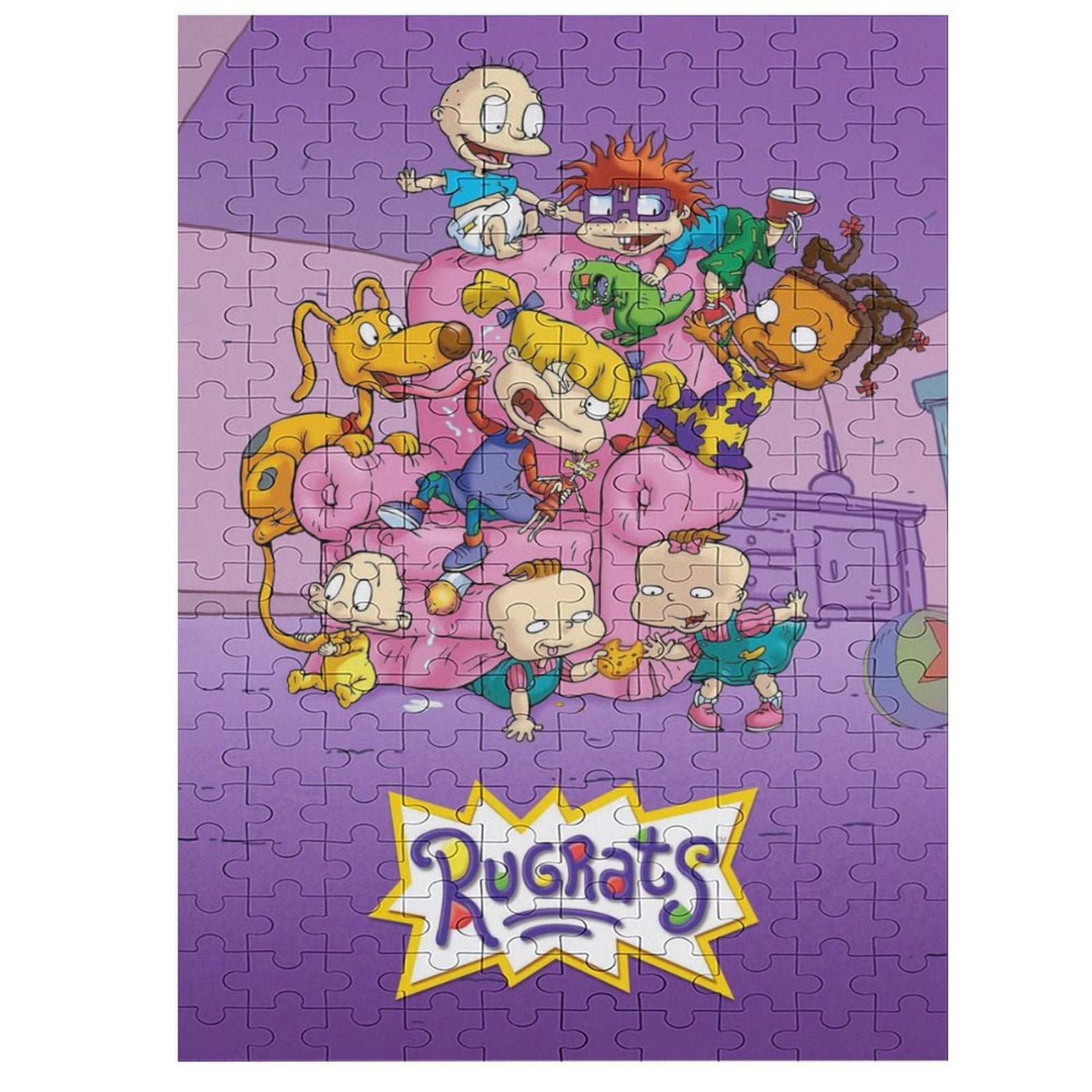 Rugrats Jigsaw Puzzle 200 Piece Art Puzzles for Adults Kids Families ...