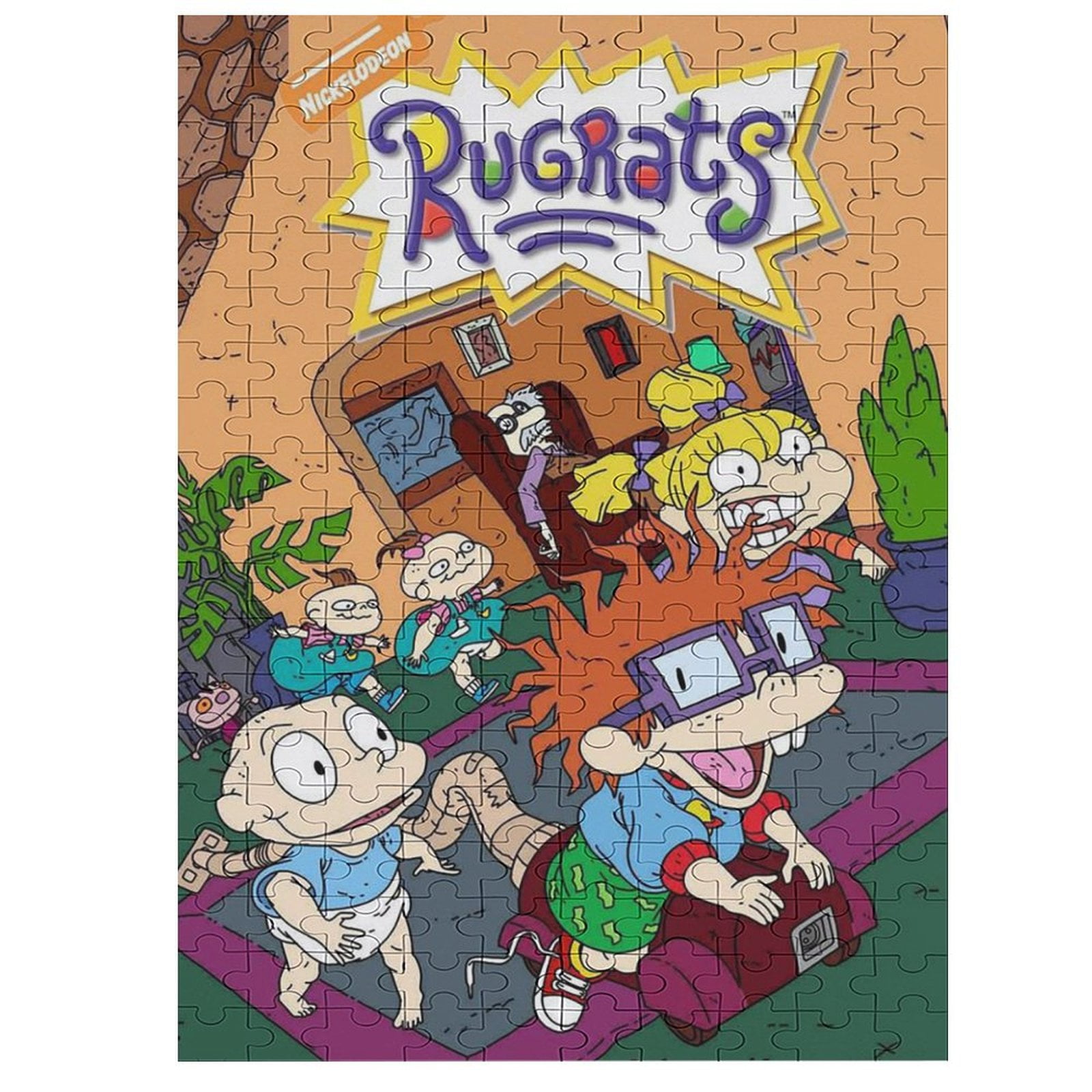 Rugrats Jigsaw Puzzle 200 Piece Art Puzzles for Adults Kids Families ...