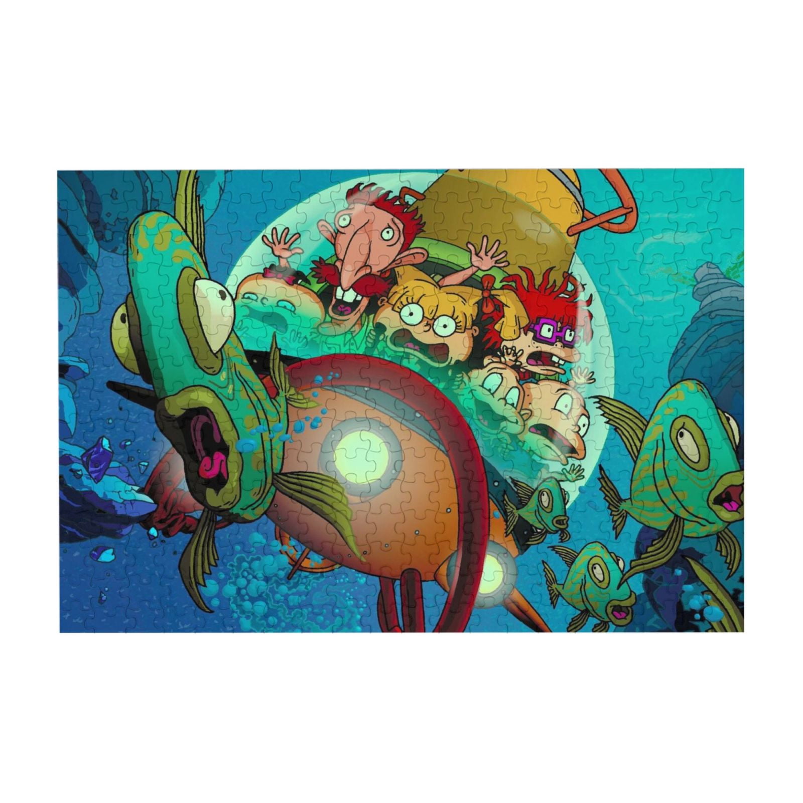 Rugrats Jigsaw Puzzle 300 Piece Art Puzzles for Adults Kids Families ...