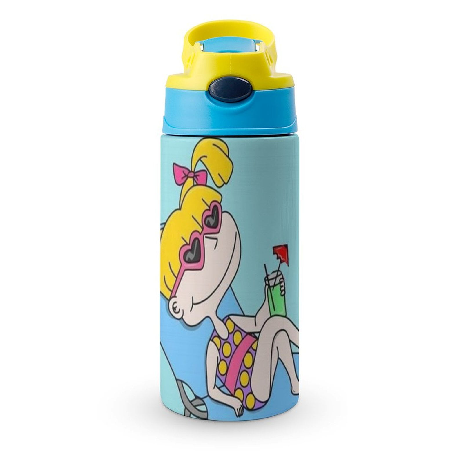 Rugrats Kids Water Bottle Stainless Steel Vacuum Insulated Water Cup ...