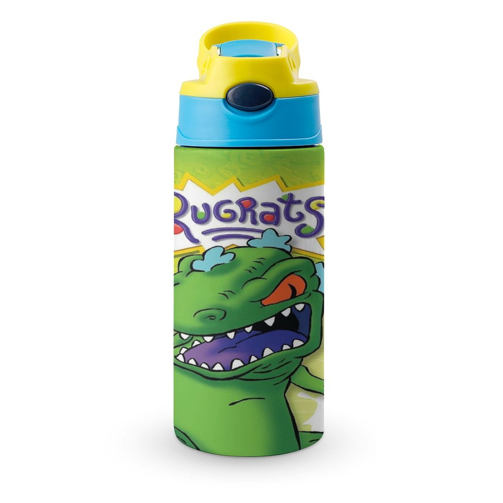 Rugrats Kids Water Bottle with Straw Lid Insulated Stainless Steel ...