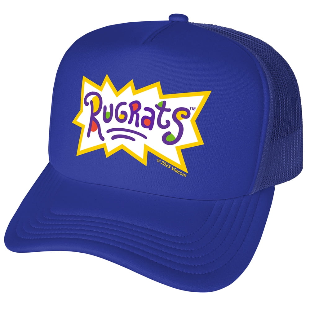 Rugrats Logo Foam Snapback Trucker Hat - Unisex for Men and Women ...