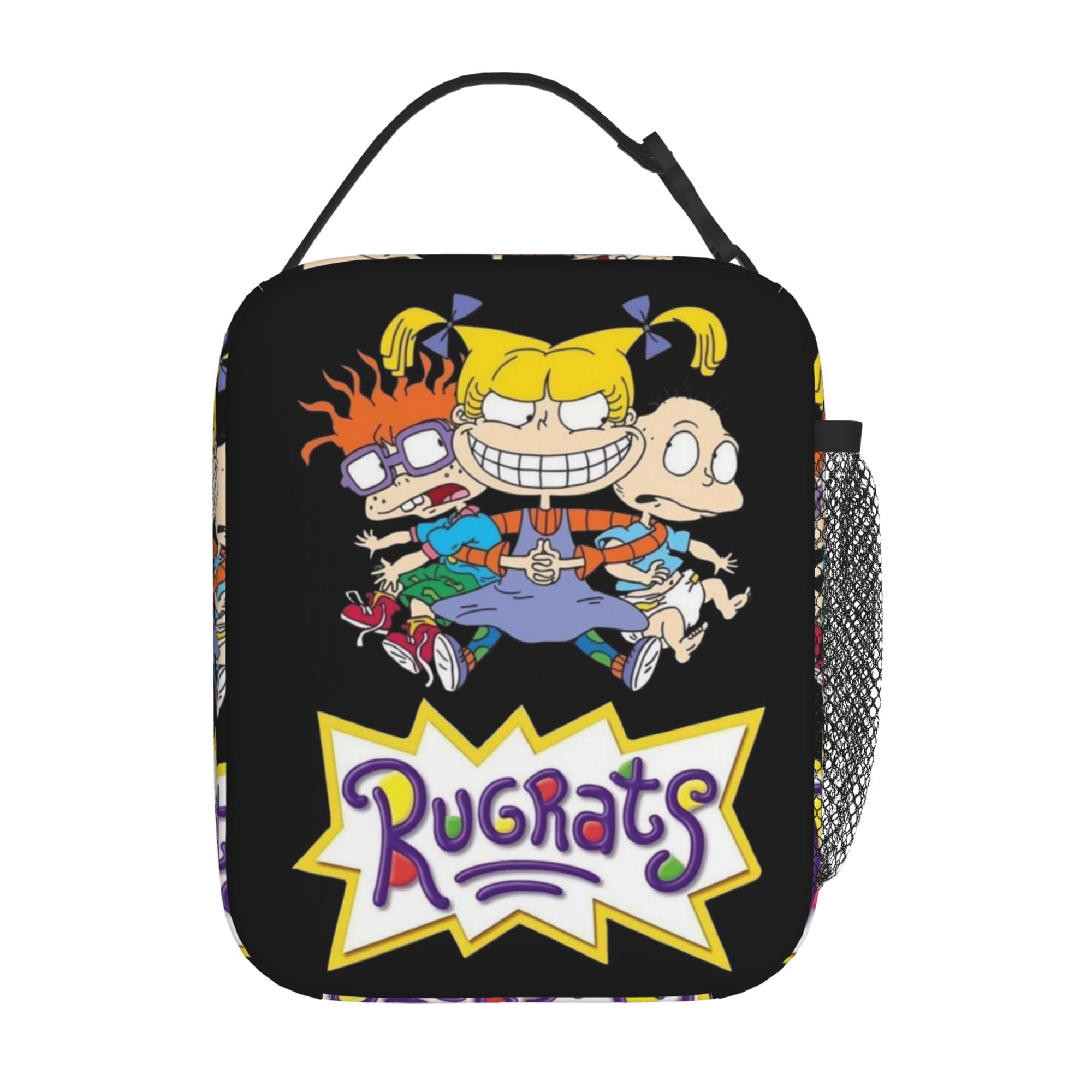 Rugrats Cartoon Lunch Bag Portable Lunch Box Insulated Tote Bag Cute ...