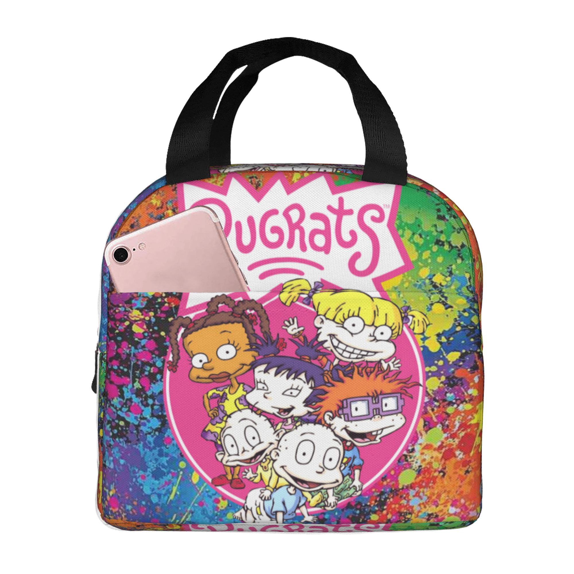 Rugrats Lunch Box Lunch Bag Reusable Insulated Lunch Box Meal Handbag ...