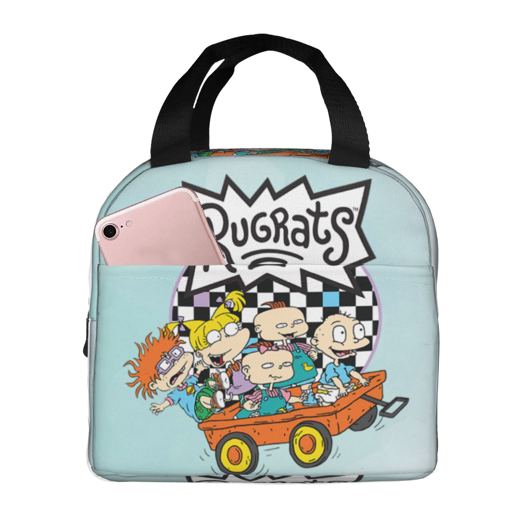Rugrats Lunch Box Lunch Bag Reusable Insulated Lunch Box Meal Handbag ...