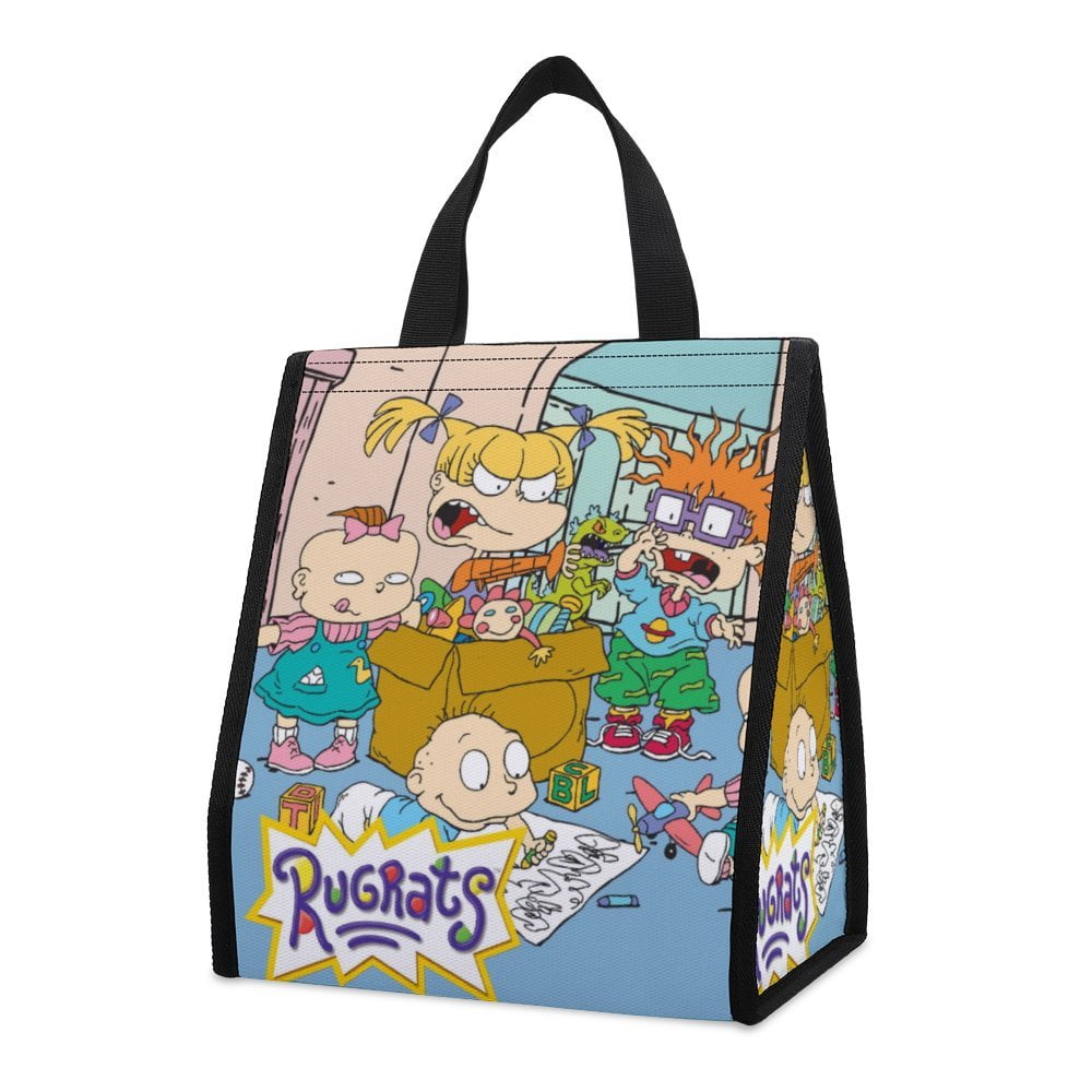 Rugrats Lunch Box Reusable Lunch Bag Insulated Portable Lunch Tote Bag ...