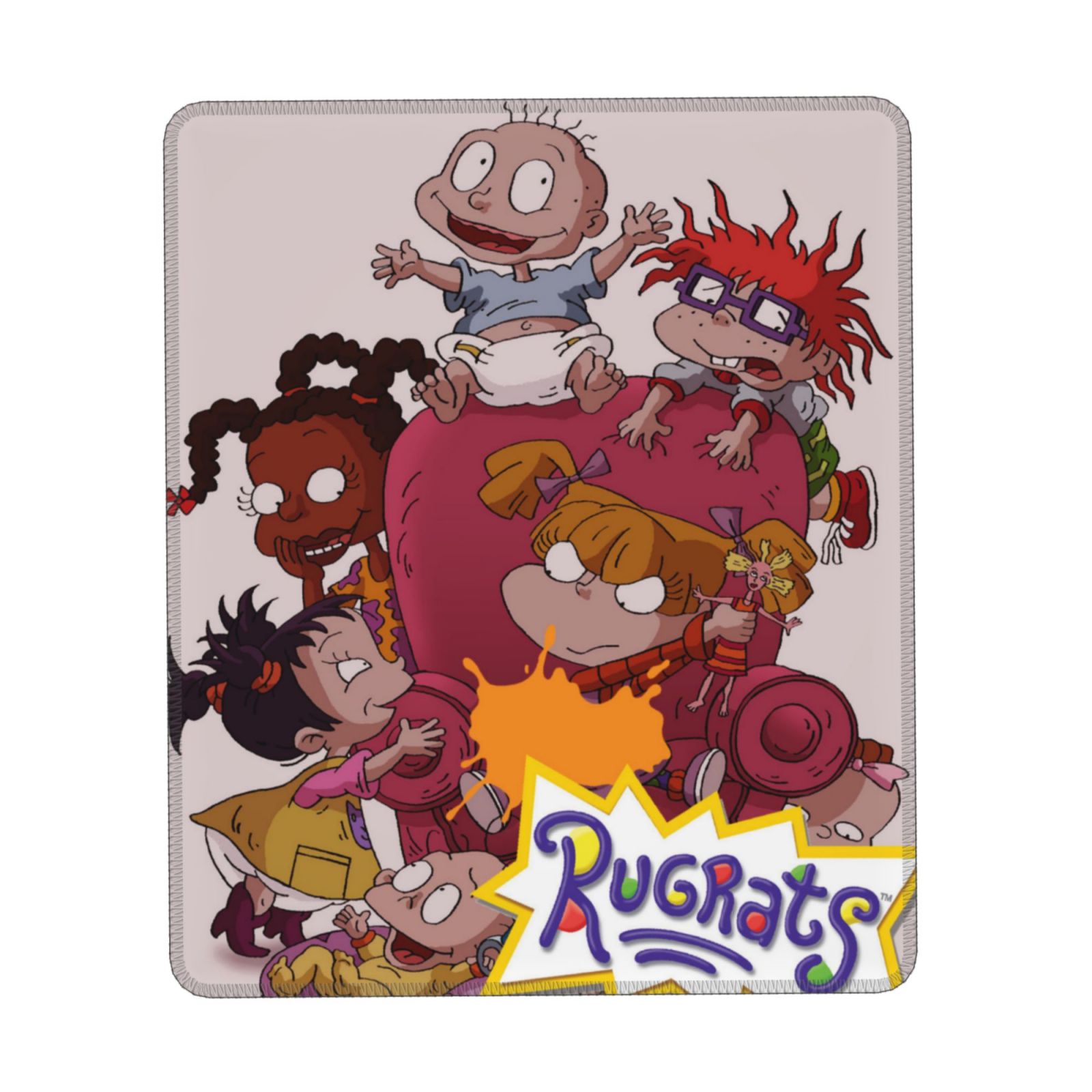 Rugrats Mouse Pad Non-Slip Rubber Base Mousepad Desktop Notebook Laptop ...