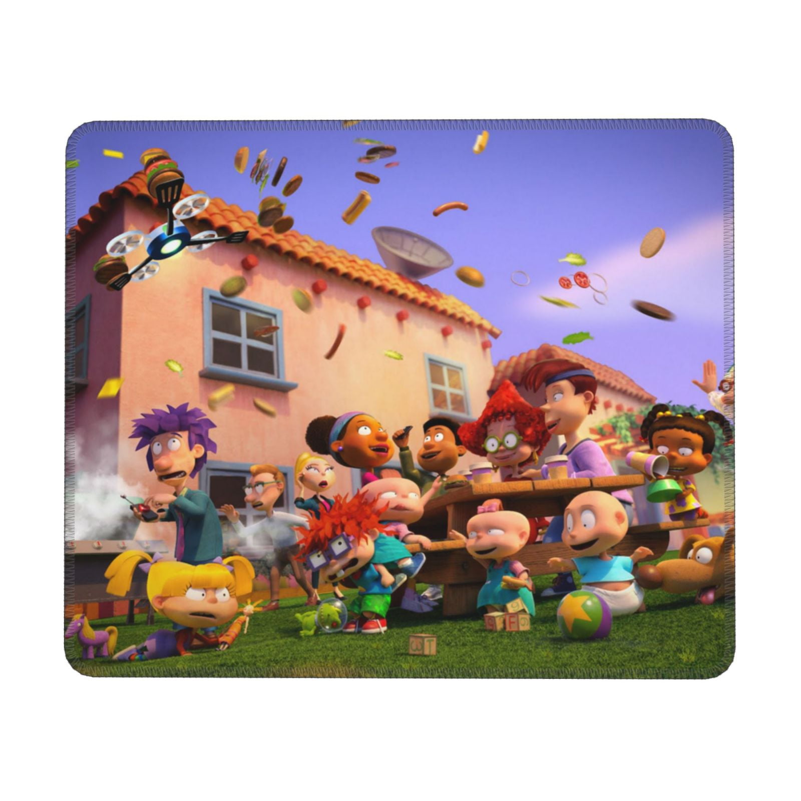 Rugrats Mouse Pad Non-Slip Rubber Base Mousepad Desktop Notebook Laptop ...