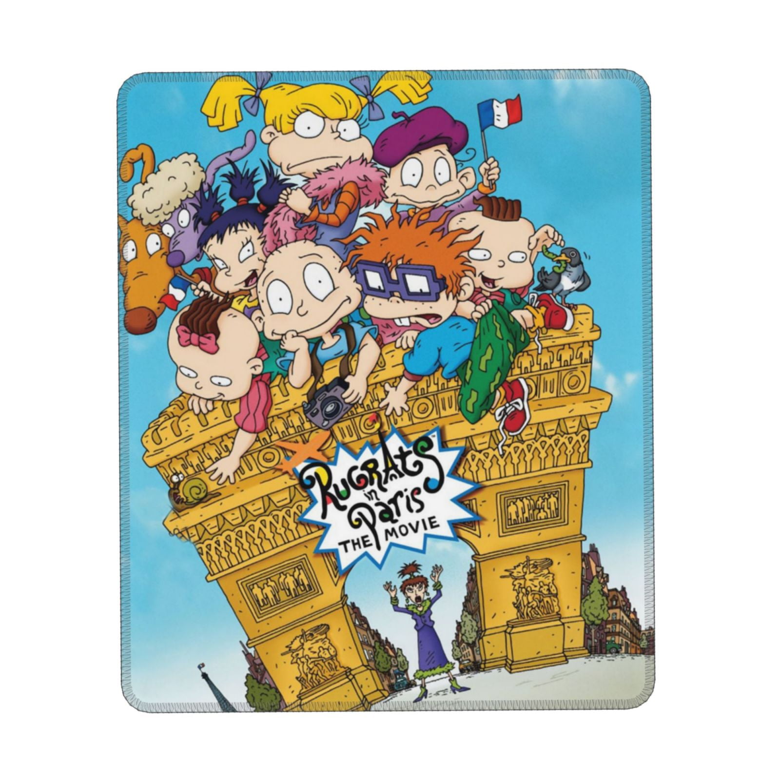 Rugrats Mouse Pad Non-Slip Rubber Base Mousepad Desktop Notebook Laptop ...