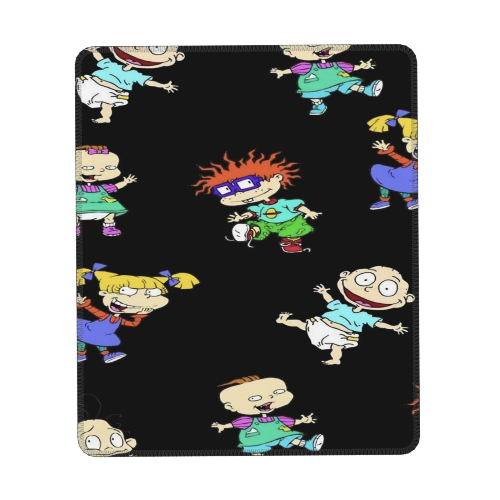 Rugrats Mouse Pad Personalized Gaming Mouse Mat With Stitched Edge Non ...