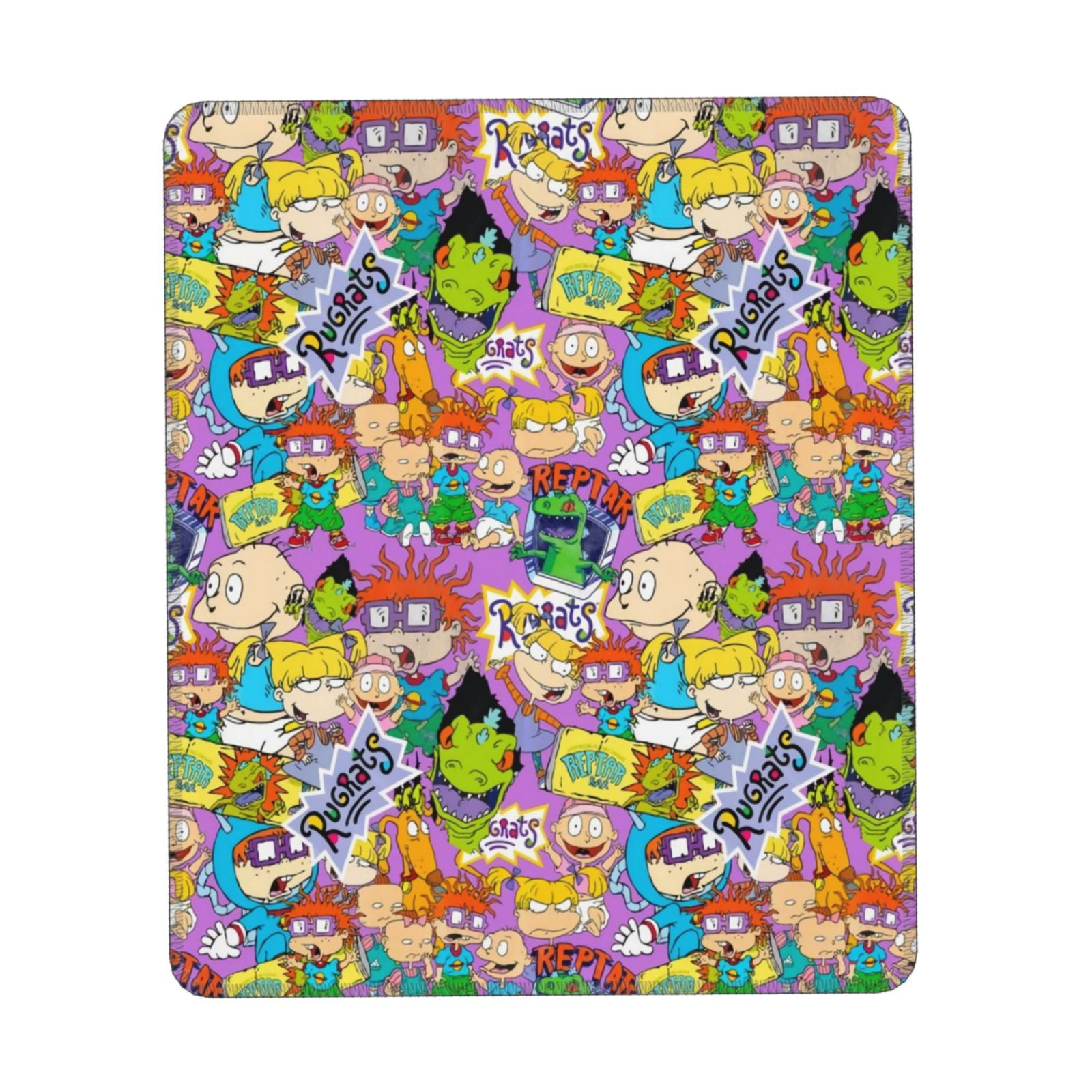 Rugrats Mouse Pad Personalized Gaming Mouse Mat With Stitched Edge Non ...