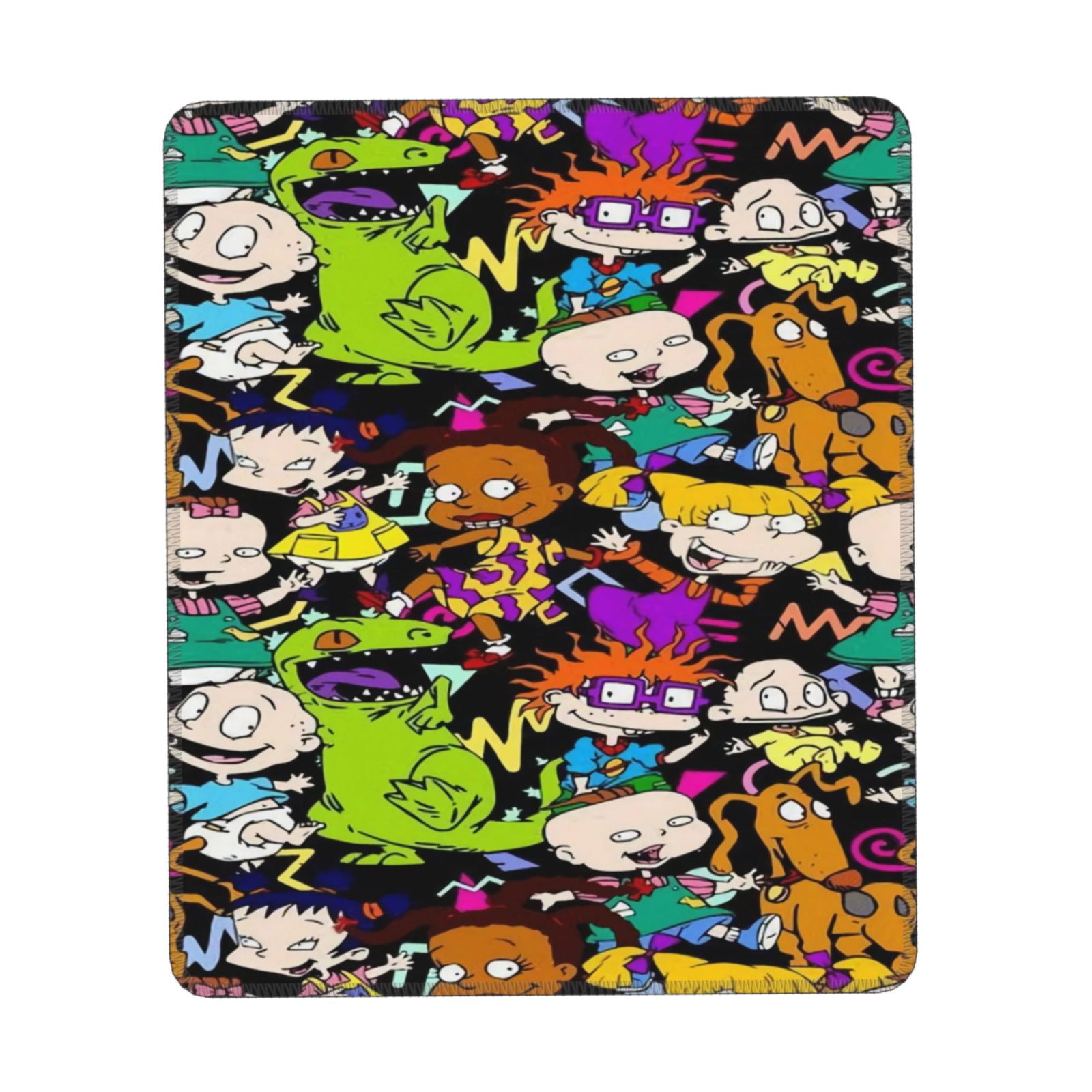 Rugrats Mouse Pad Personalized Gaming Mouse Mat With Stitched Edge Non ...