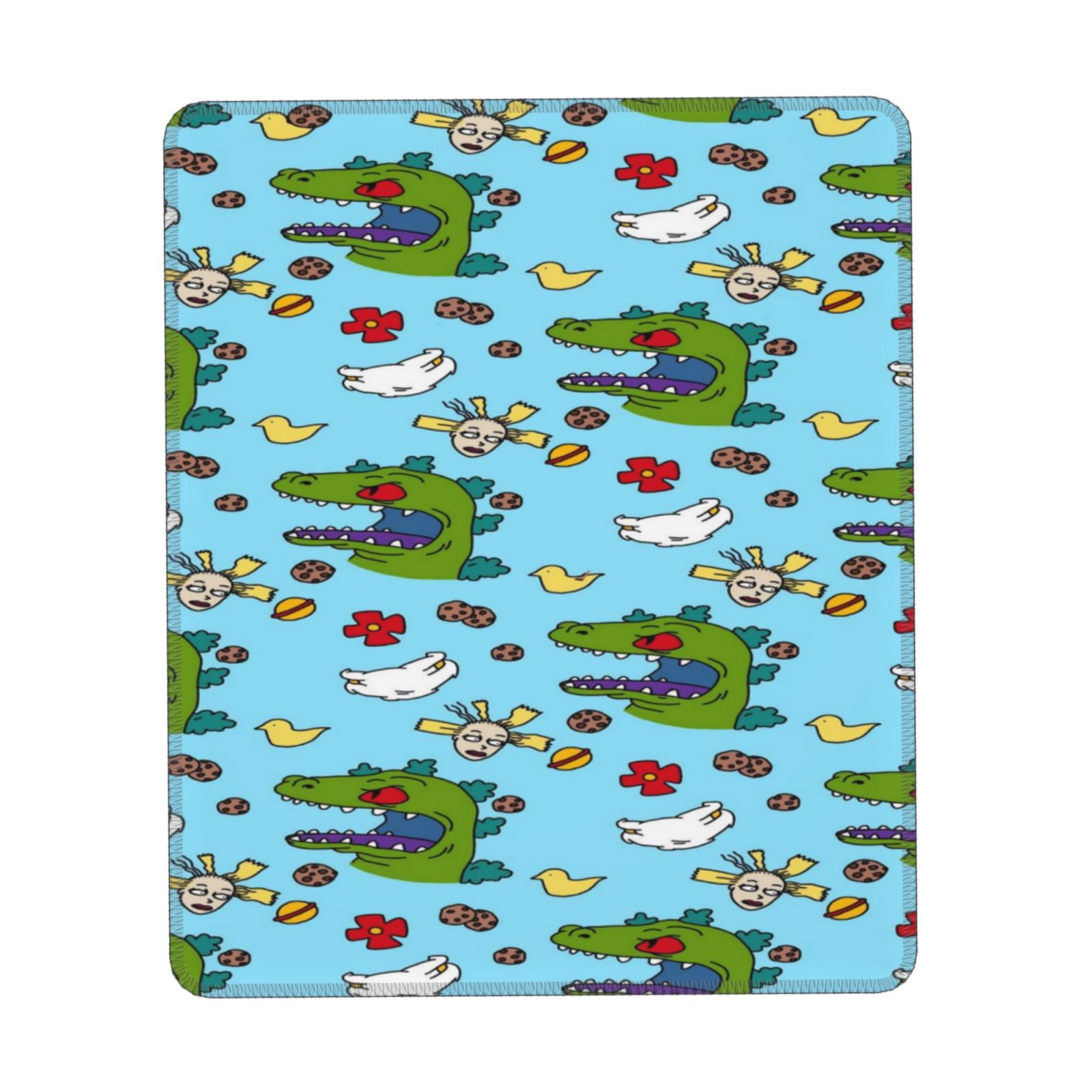 Rugrats Mouse Pad Personalized Gaming Mouse Mat With Stitched Edge Non ...