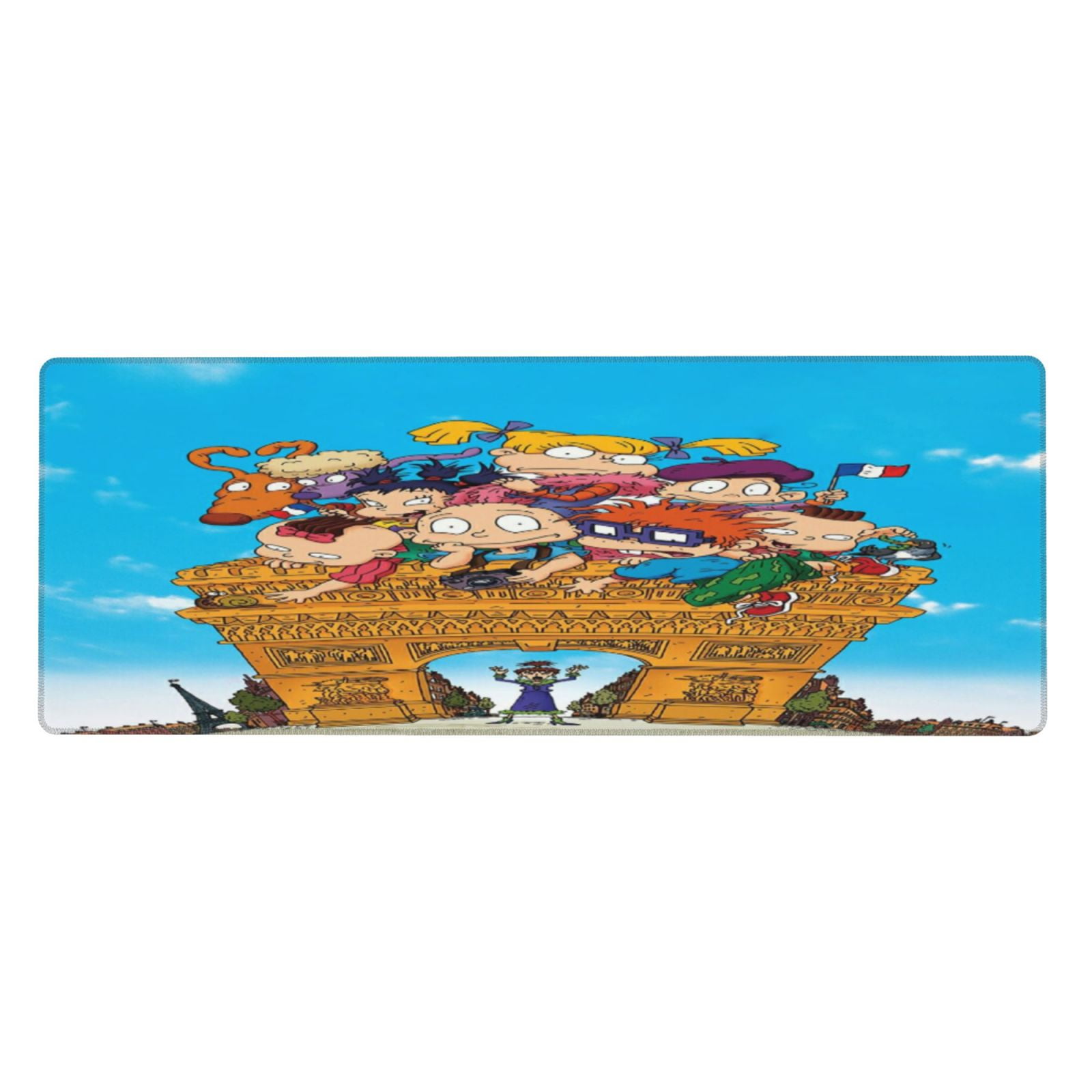 Rugrats Mouse Pad with Stitched Edge Desk Mat Keyboard Pad for Laptop ...