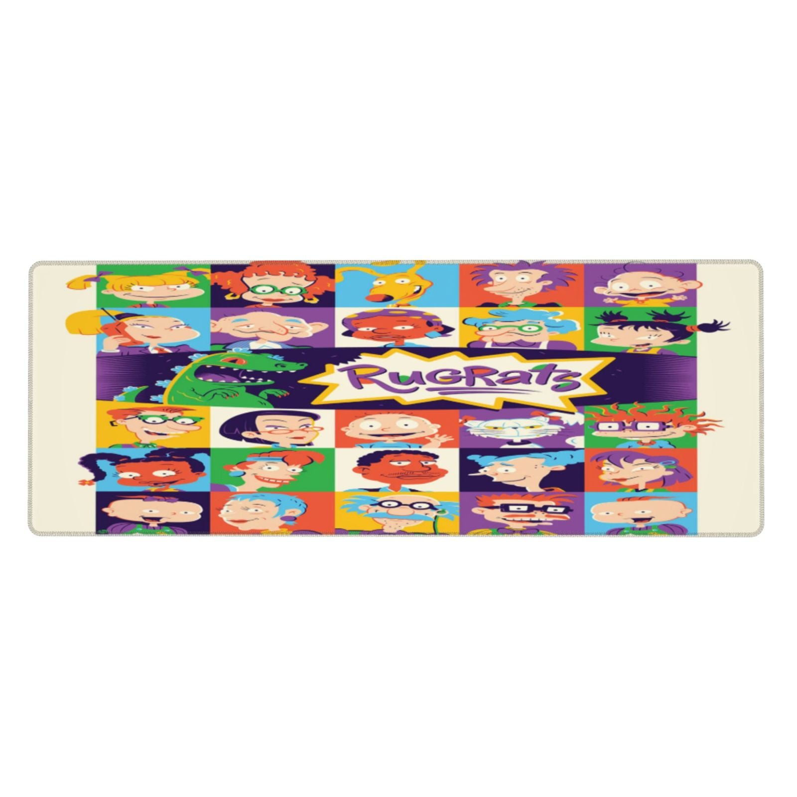 Rugrats Mouse Pad with Stitched Edge Desk Mat Keyboard Pad for Laptop ...