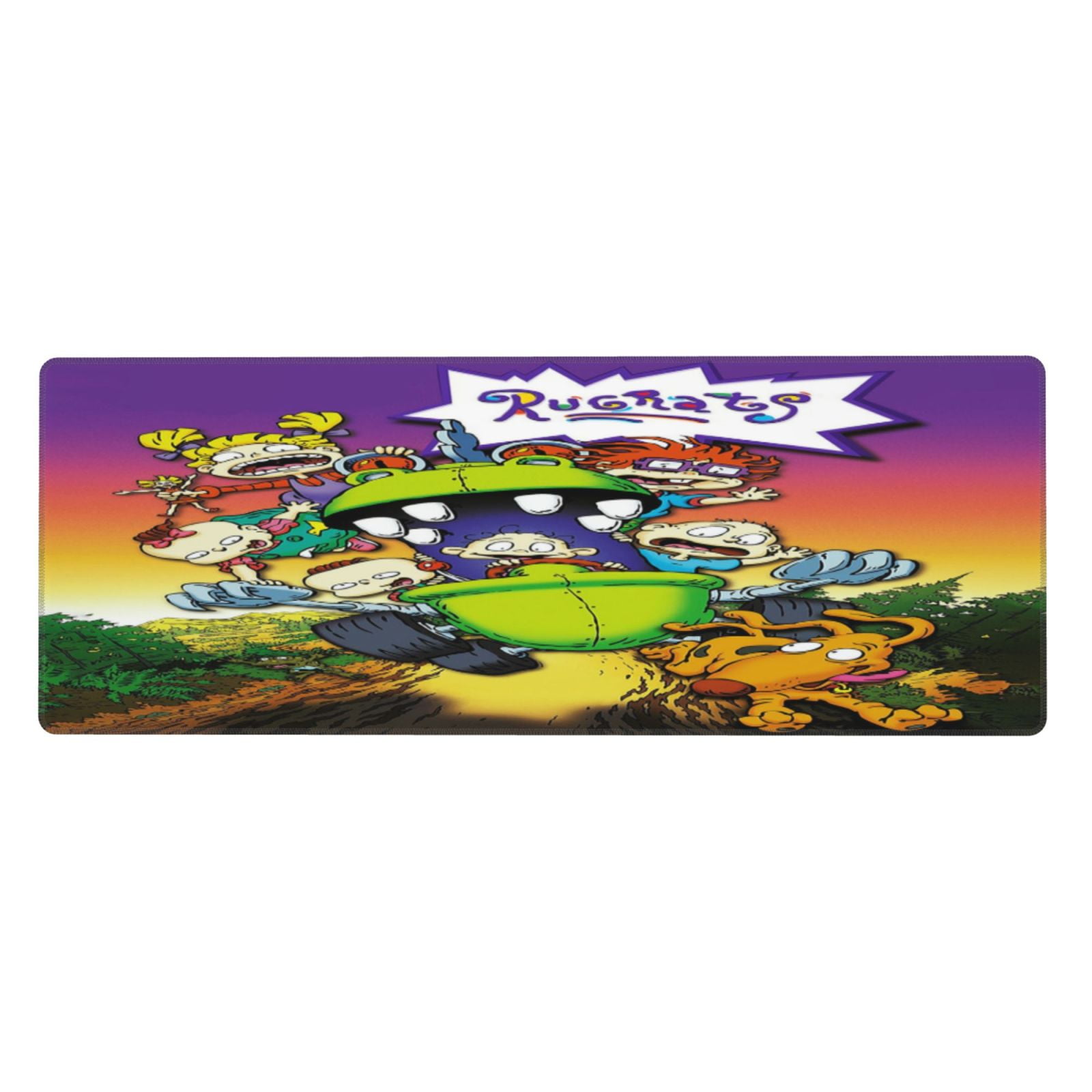 Rugrats Mouse Pad with Stitched Edge Desk Mat Keyboard Pad for Laptop ...