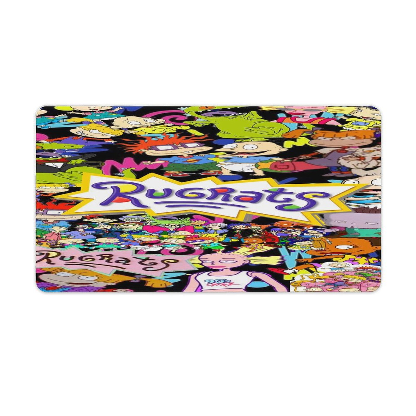 Rugrats Mouse Pad with Stitched Edge Desk Mat Keyboard Pad for Laptop ...
