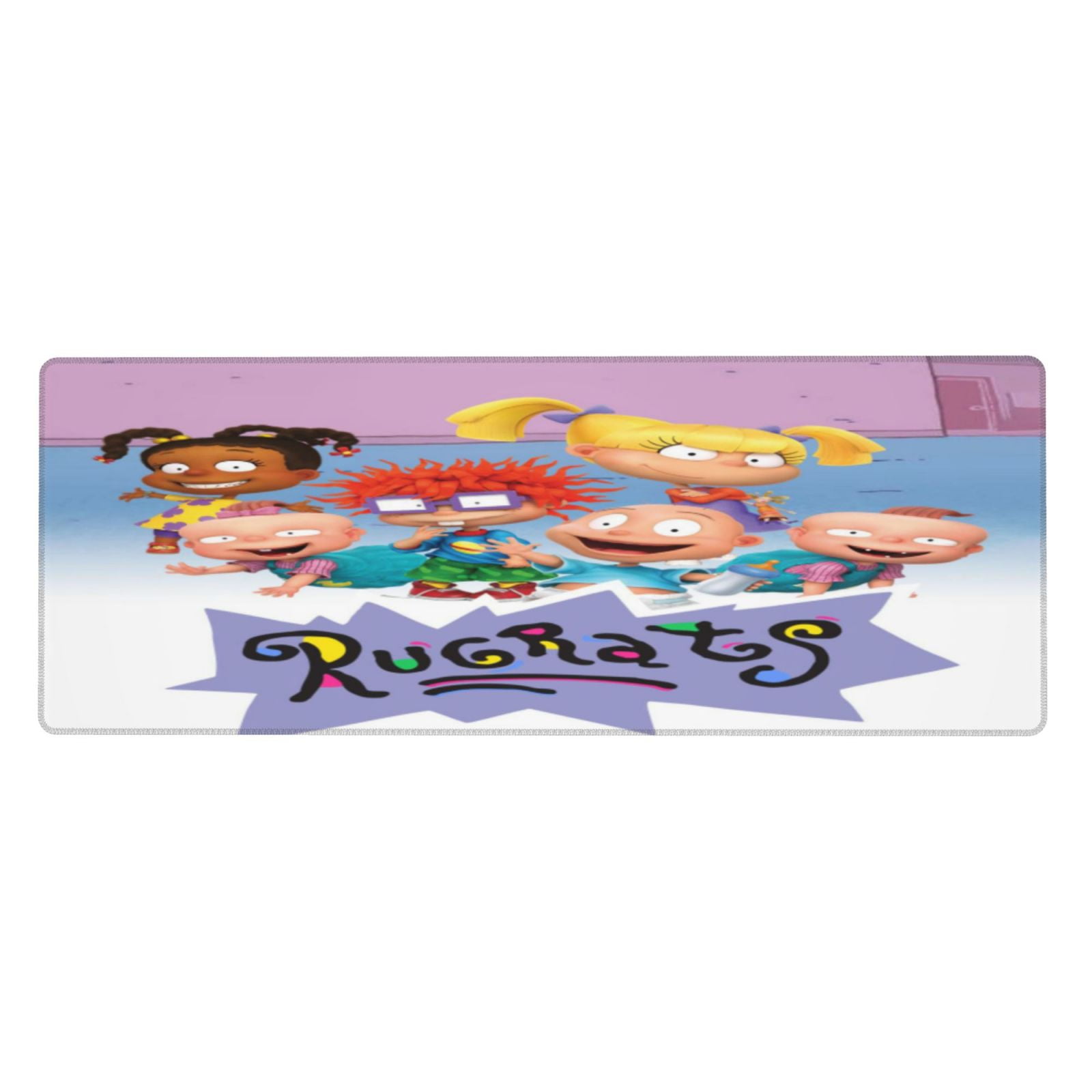 Rugrats Mouse Pad with Stitched Edge Desk Mat Keyboard Pad for Laptop ...