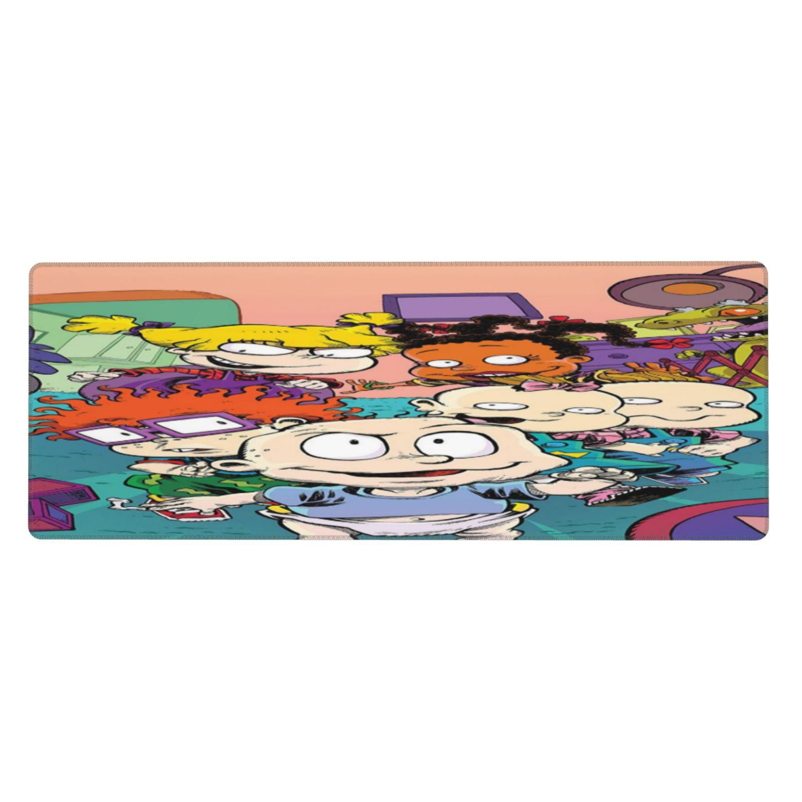 Rugrats Mouse Pad with Stitched Edge Desk Mat Keyboard Pad for Laptop ...