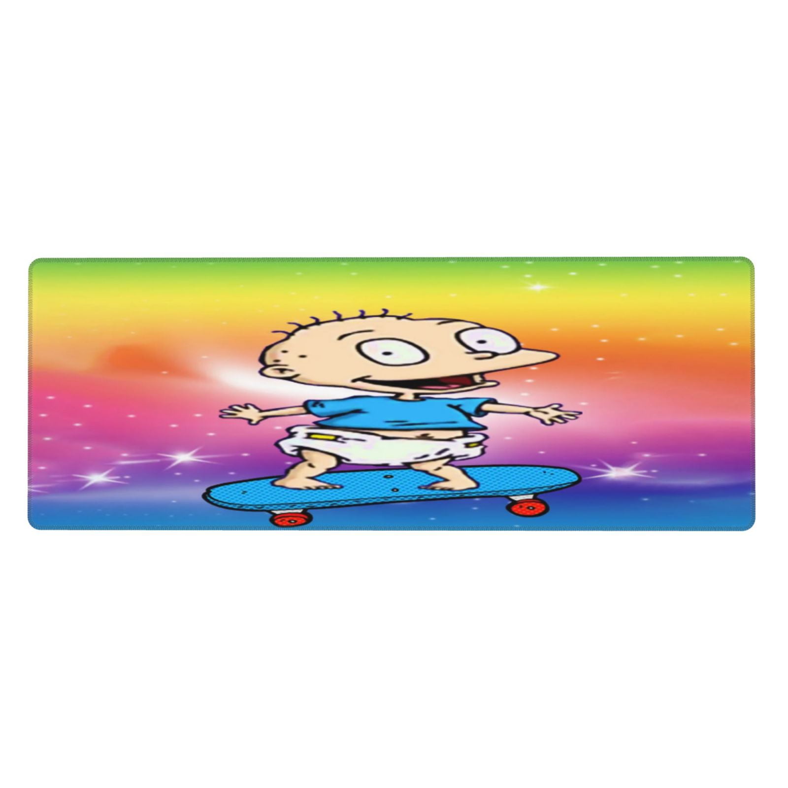 Rugrats Mouse Pad with Stitched Edge Desk Mat Keyboard Pad for Laptop ...