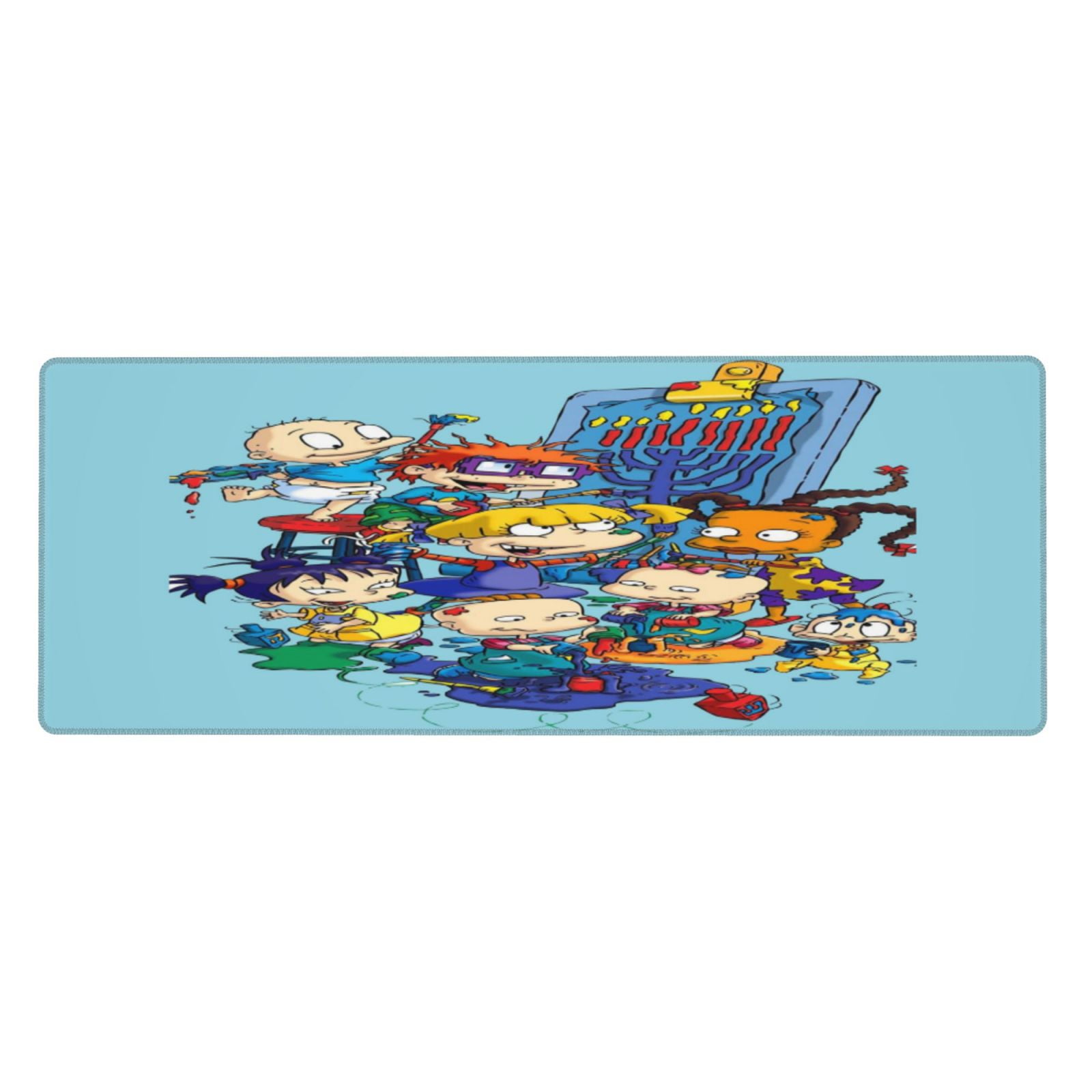 Rugrats Mouse Pad with Stitched Edge Desk Mat Keyboard Pad for Laptop ...