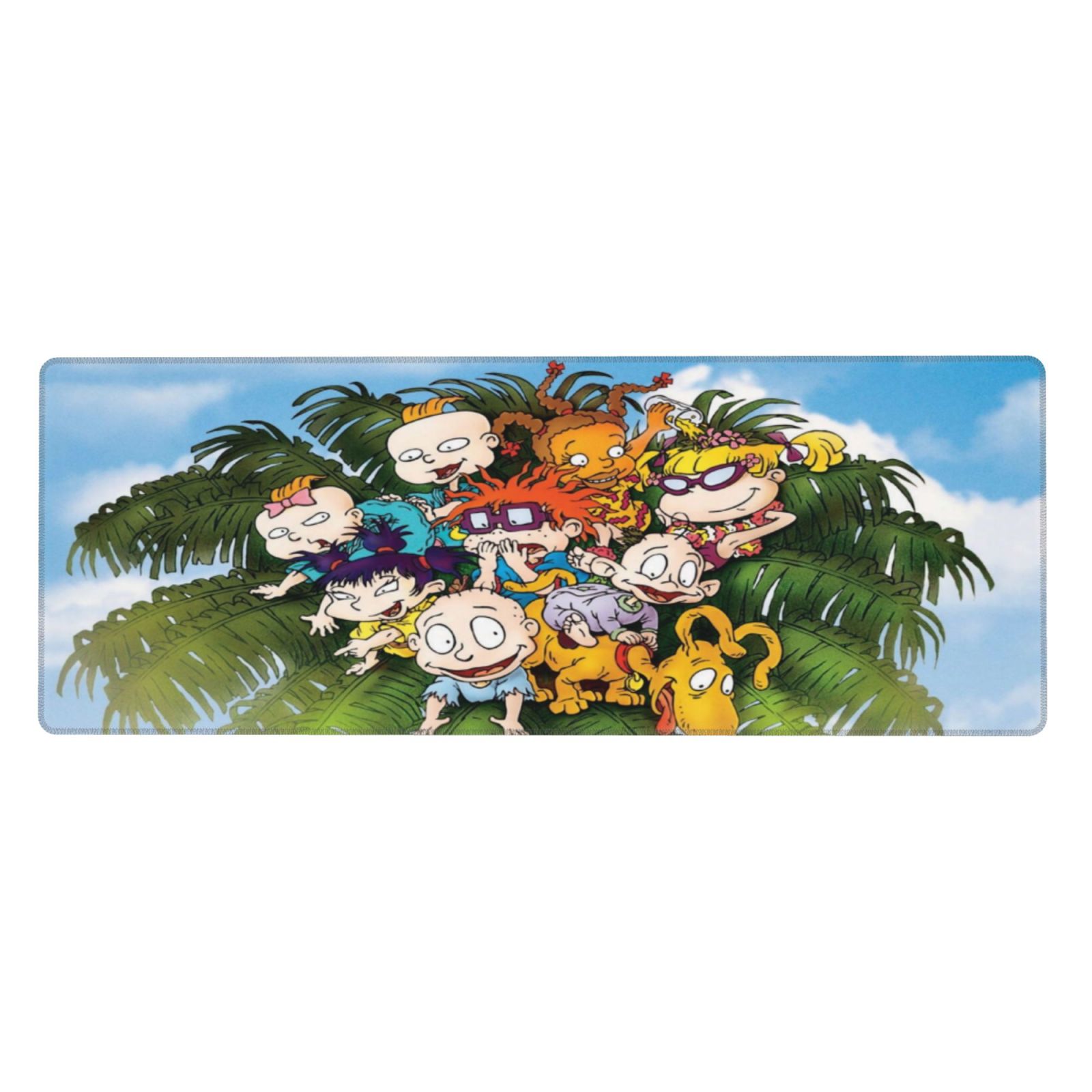 Rugrats Mouse Pad with Stitched Edge Desk Mat Keyboard Pad for Laptop ...