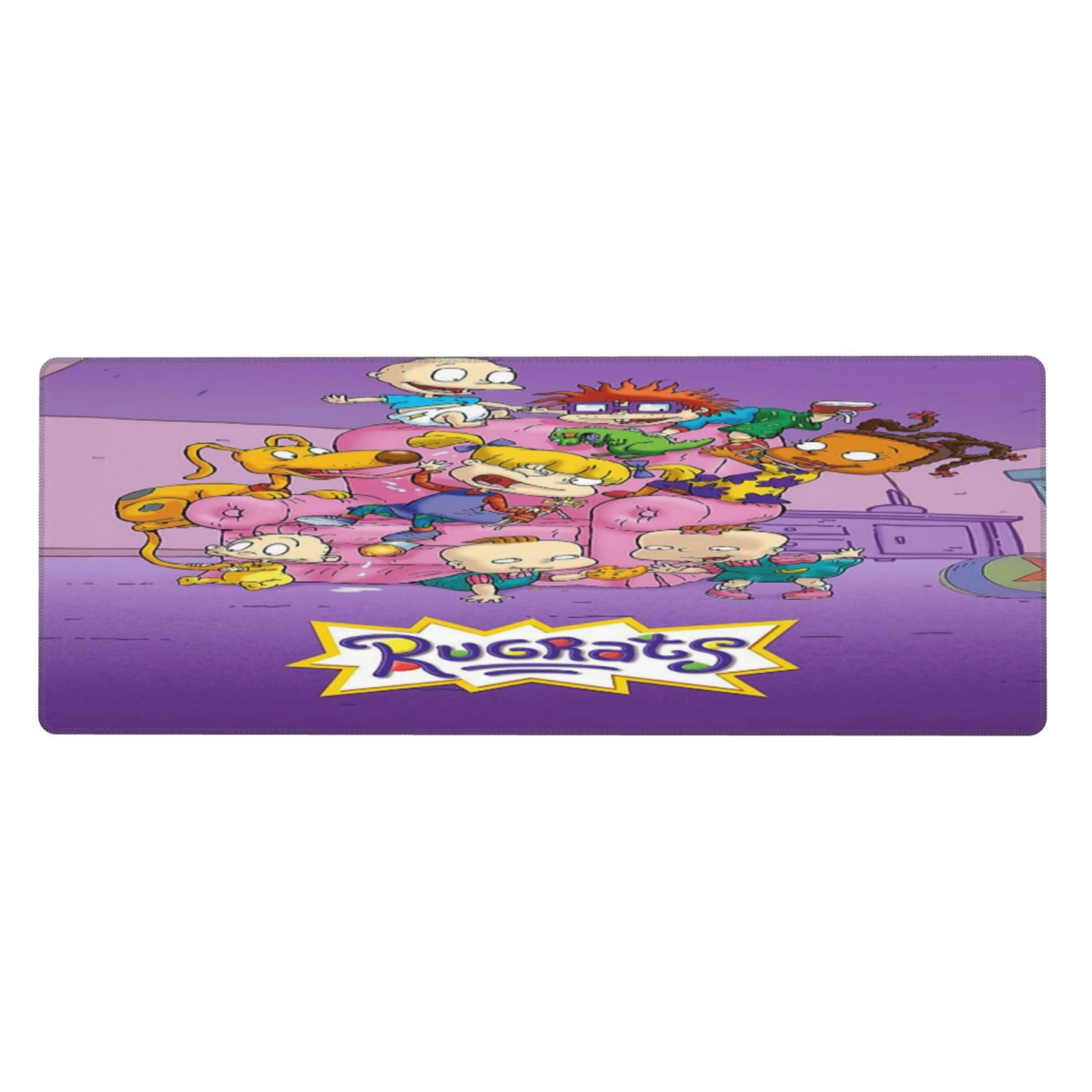 Rugrats Mouse Pad with Stitched Edge Desk Mat Keyboard Pad for Laptop ...