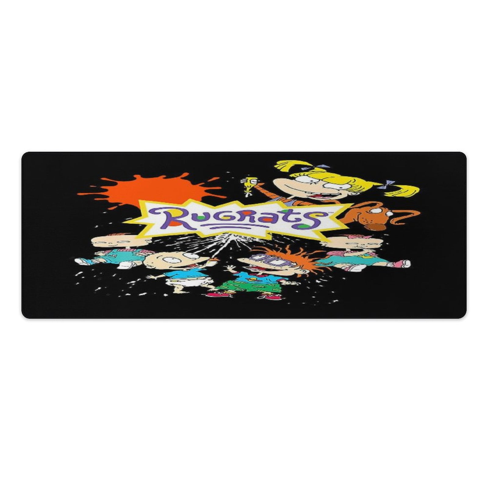 Rugrats Mouse Pad with Stitched Edge Desk Mat Keyboard Pad for Laptop ...