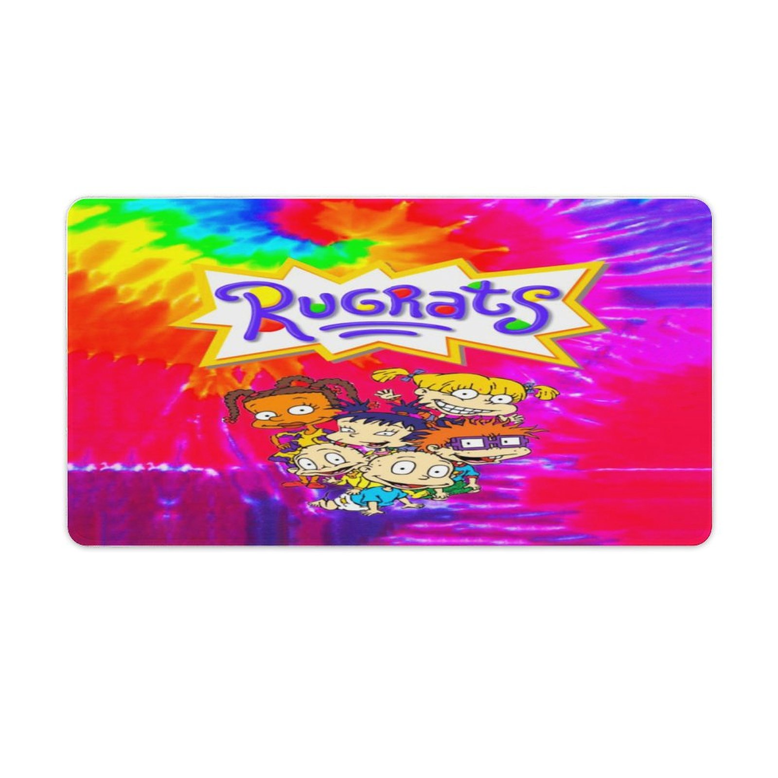 Rugrats Mouse Pad with Stitched Edge Desk Mat Keyboard Pad for Laptop ...