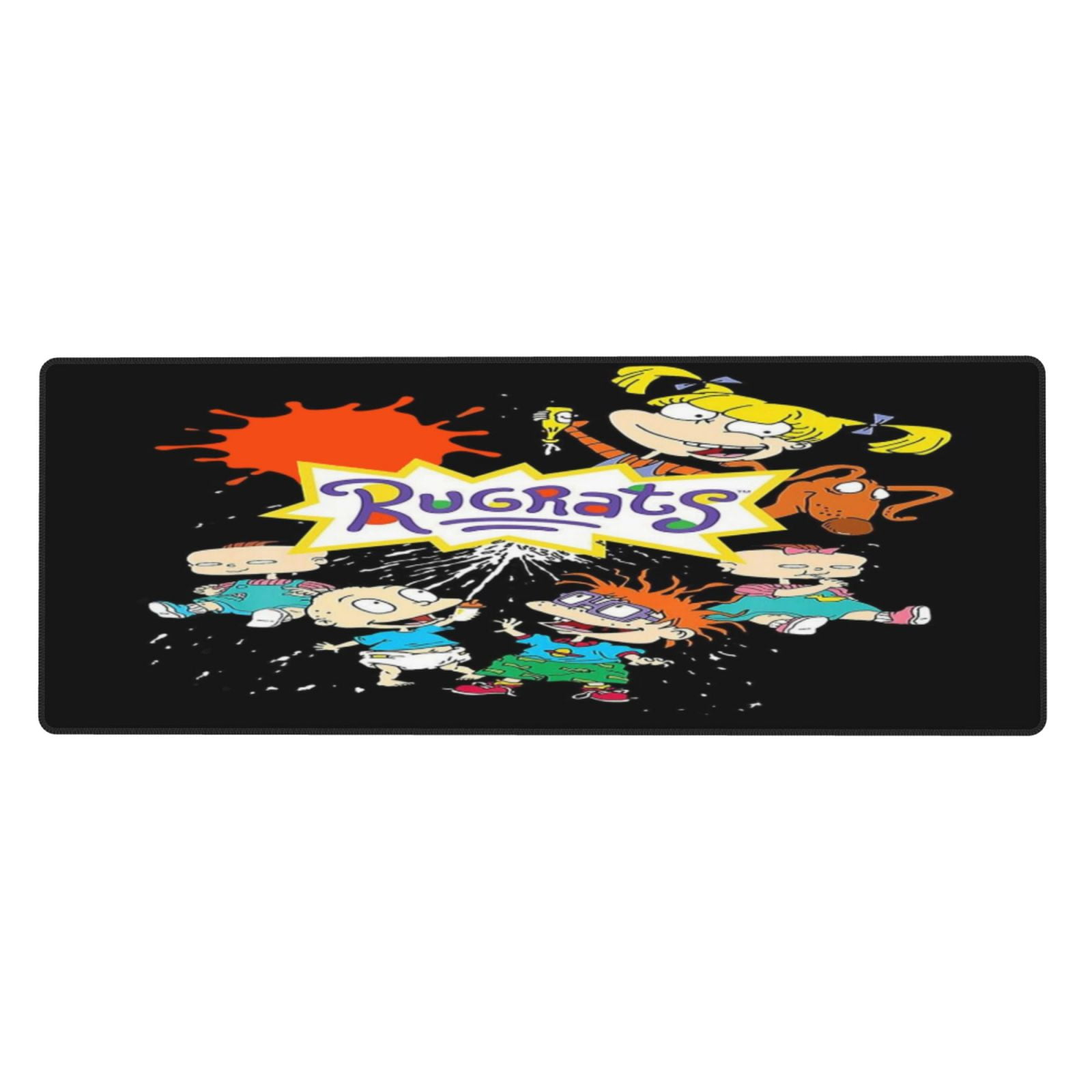 Rugrats Mouse Pad with Stitched Edge Desk Mat Keyboard Pad for Laptop ...