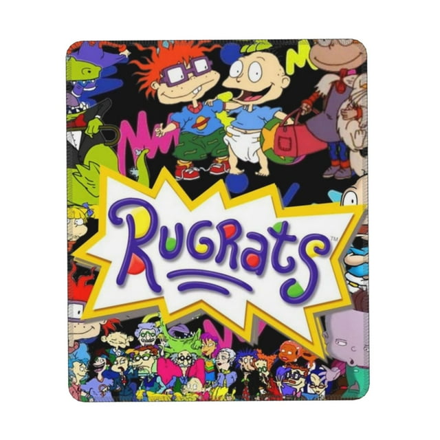 Rugrats Mousepad Non-Slip Rubber Base Computer Mouse Pads 7 X 8.6 In ...