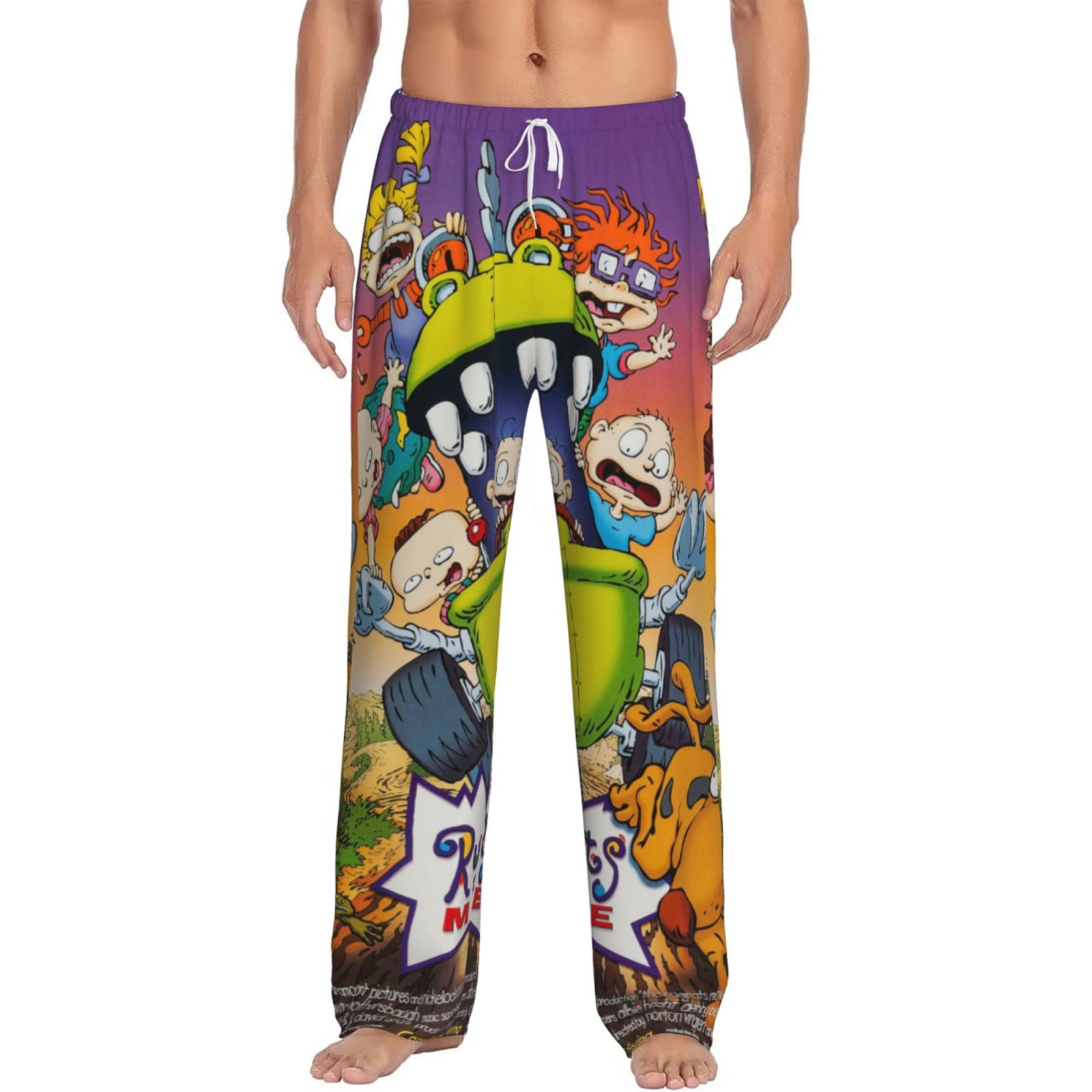 Rugrats Movie Men's Pajama Pants Lounge Fashion Cozy Daily Sleepwear ...