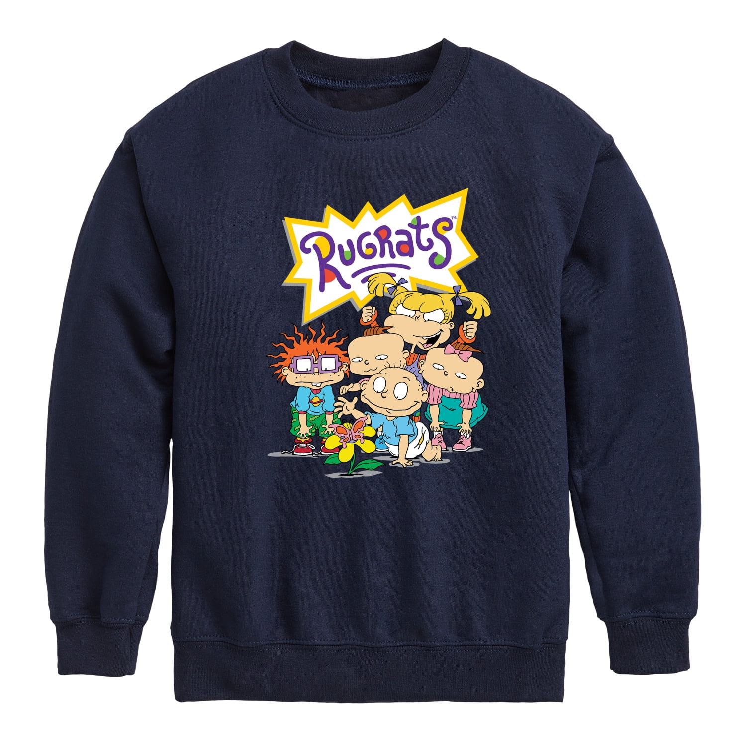 Rugrats - Natural Wonder - Toddler & Youth Crewneck Fleece Sweatshirt ...