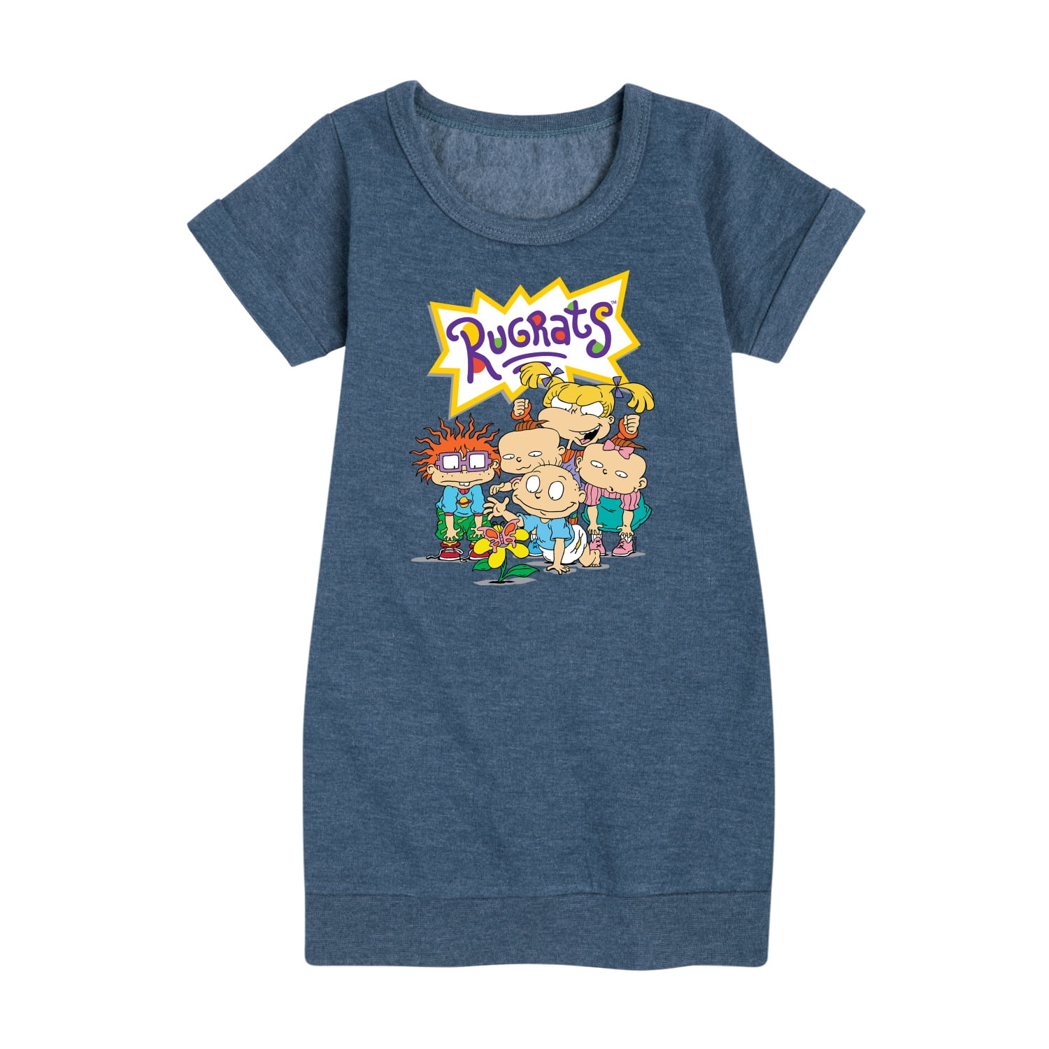 Rugrats - Natural Wonder - Toddler & Youth Girls Fleece Dress - Walmart.com