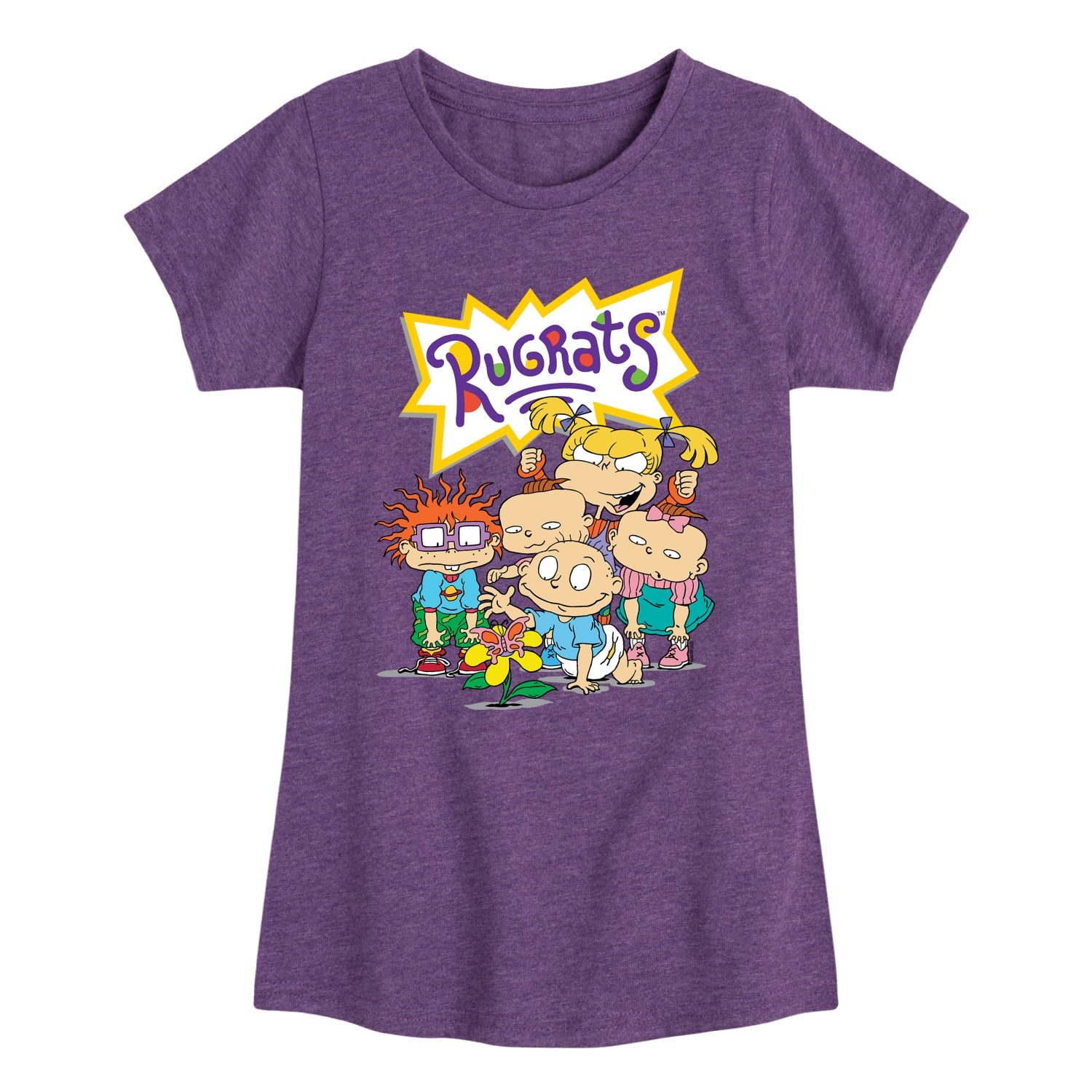 Rugrats - Natural Wonder - Toddler & Youth Girls Short Sleeve Graphic T ...