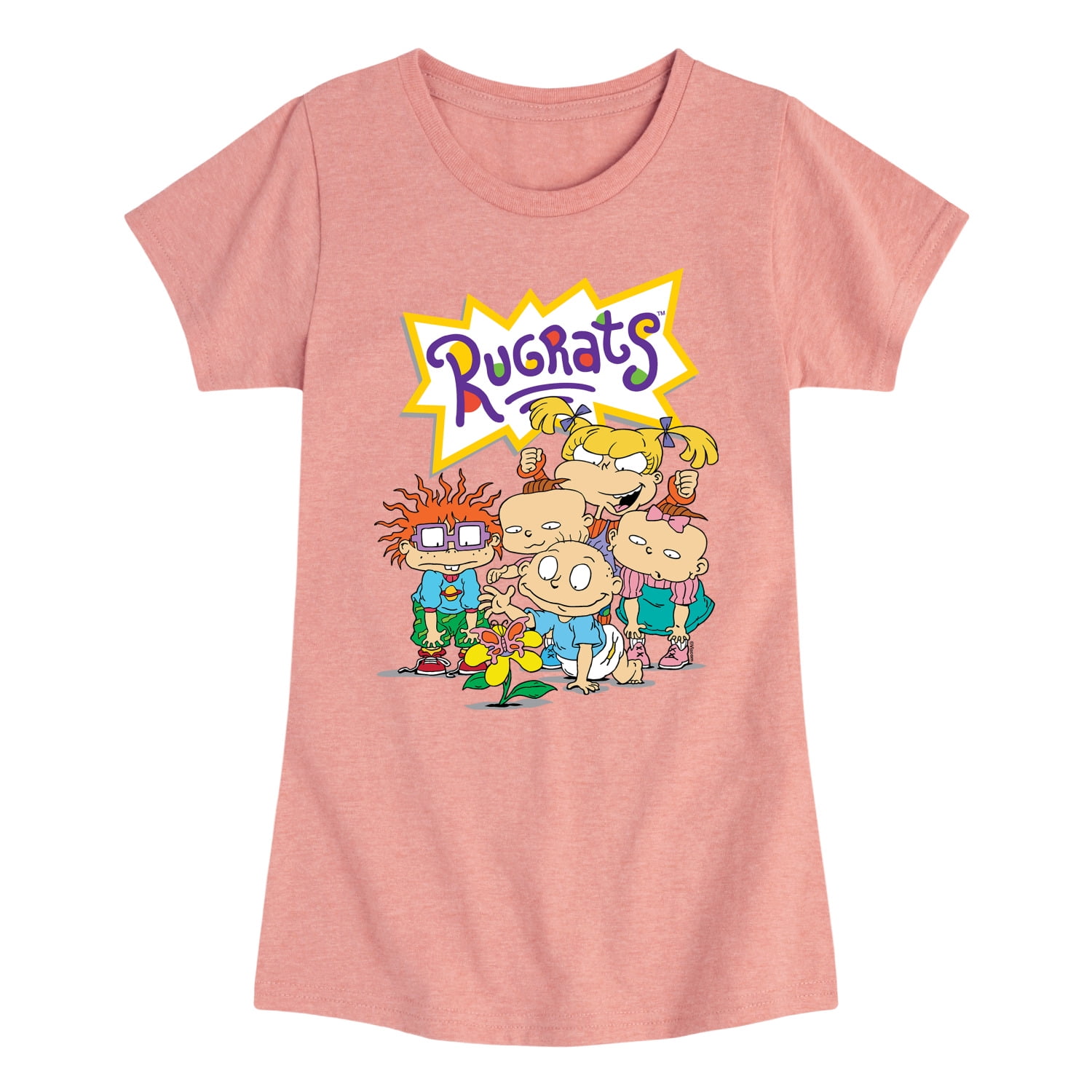 Rugrats - Natural Wonder - Toddler & Youth Girls Short Sleeve Graphic T ...