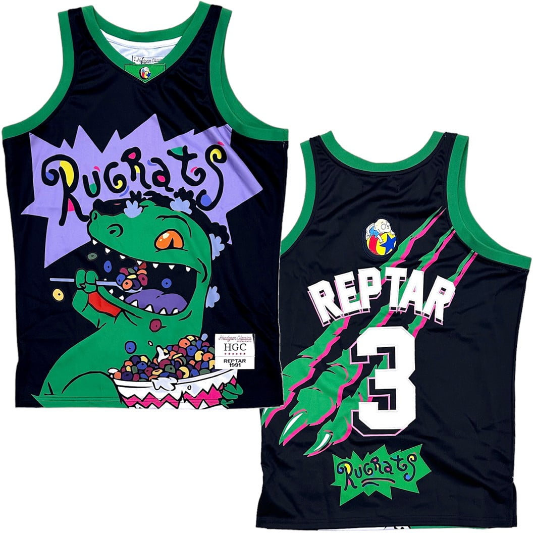 Rugrats Nickelodeon Men's Headgear Classics Raptor Embroidered ...