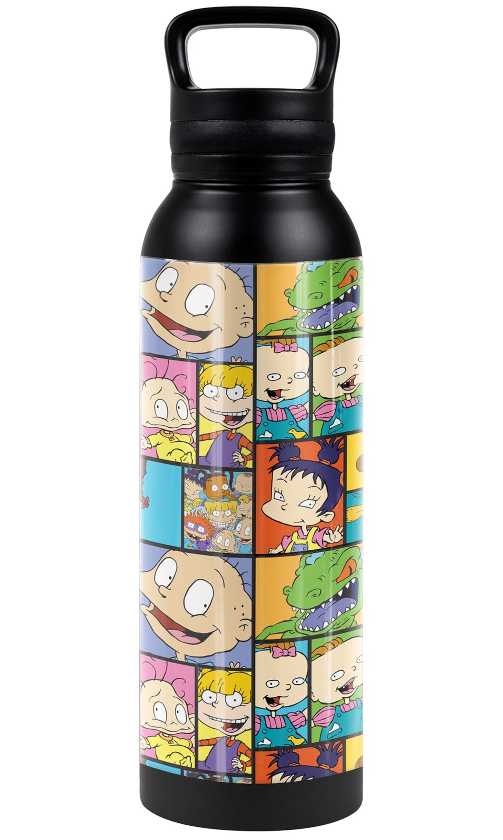 Rugrats Official Rugrats Character Squares 24 oz Insulated Canteen ...