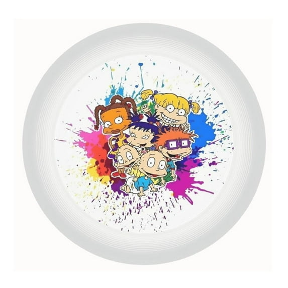 Rugrats Patterned Frisby Slip Resistant And Stable Throw With A Hidden ...