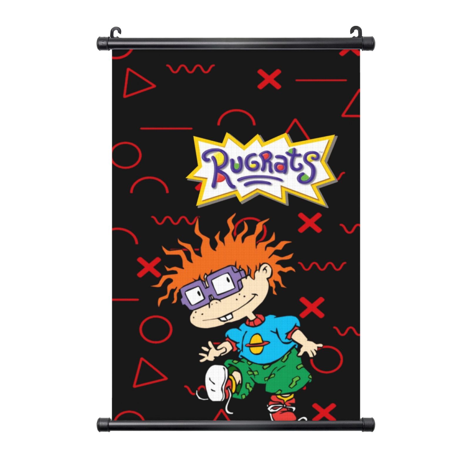 Rugrats Poster Aesthetic Canvas PVC Shaft Wall Art Hanging Hanger Frame ...