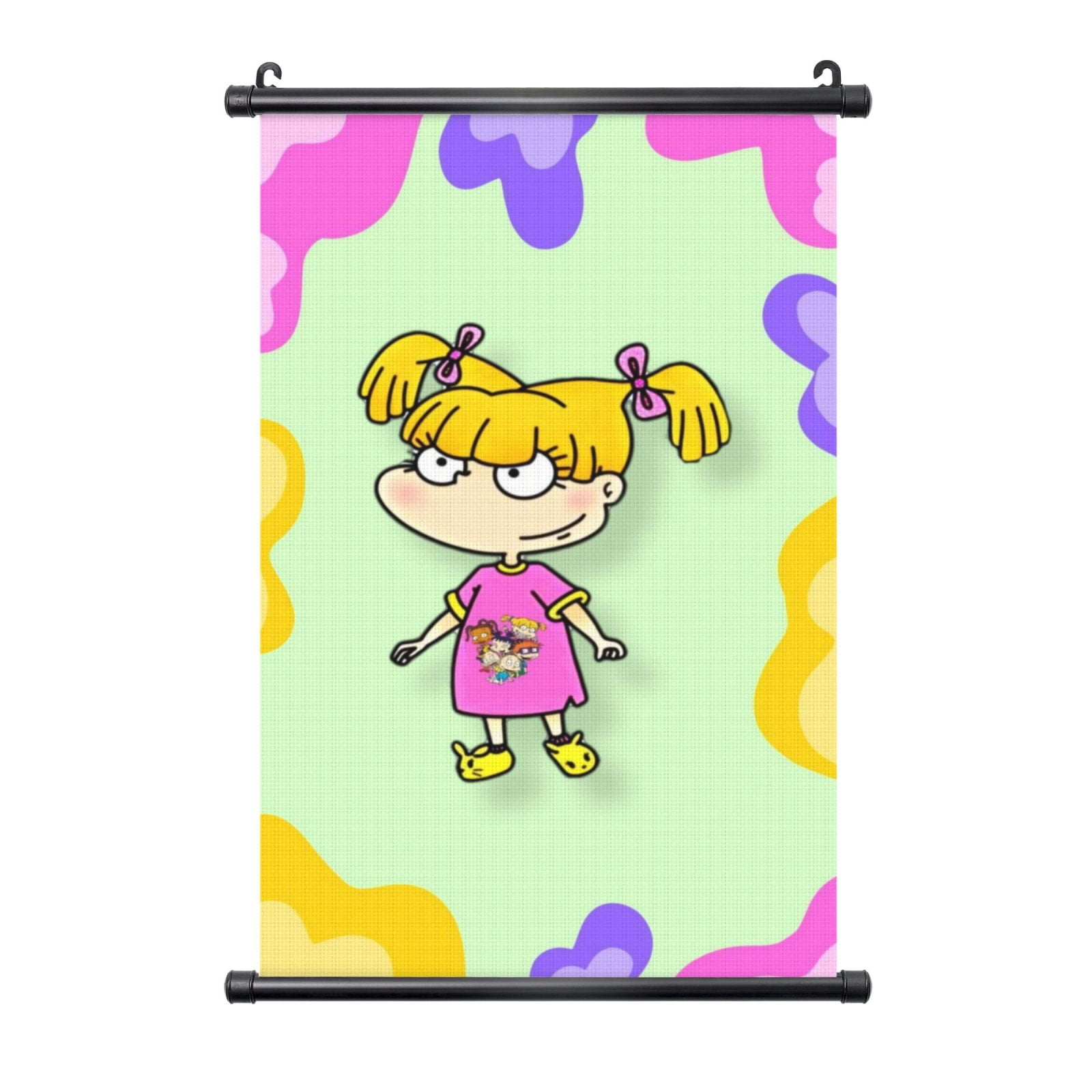 Rugrats Poster Plastic Shaft Wall Hanging Banner Painting Canvas ...