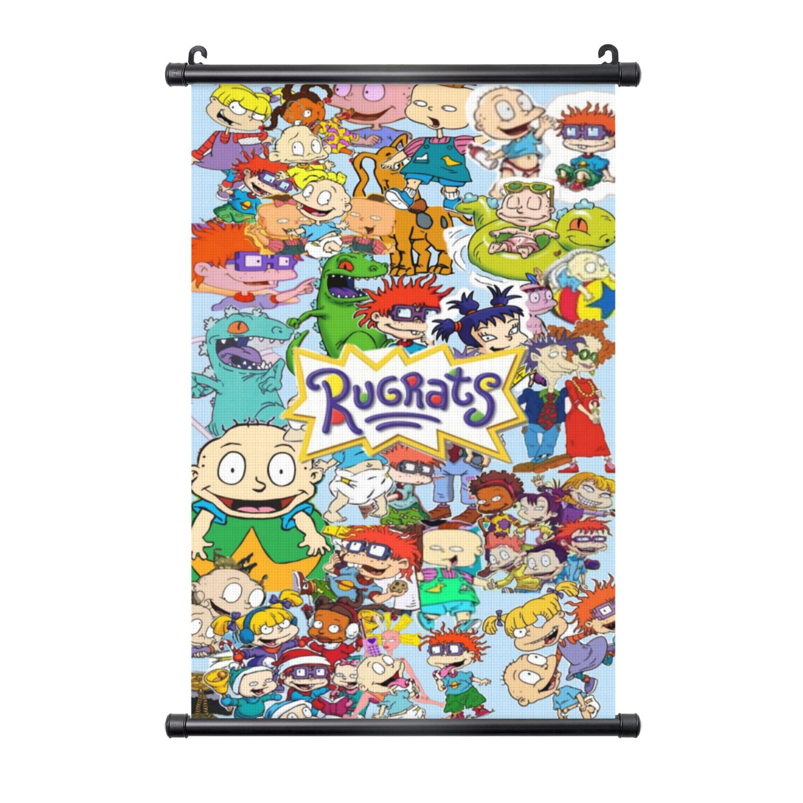 Rugrats Poster Plastic Shaft Wall Hanging Banner Painting Canvas ...