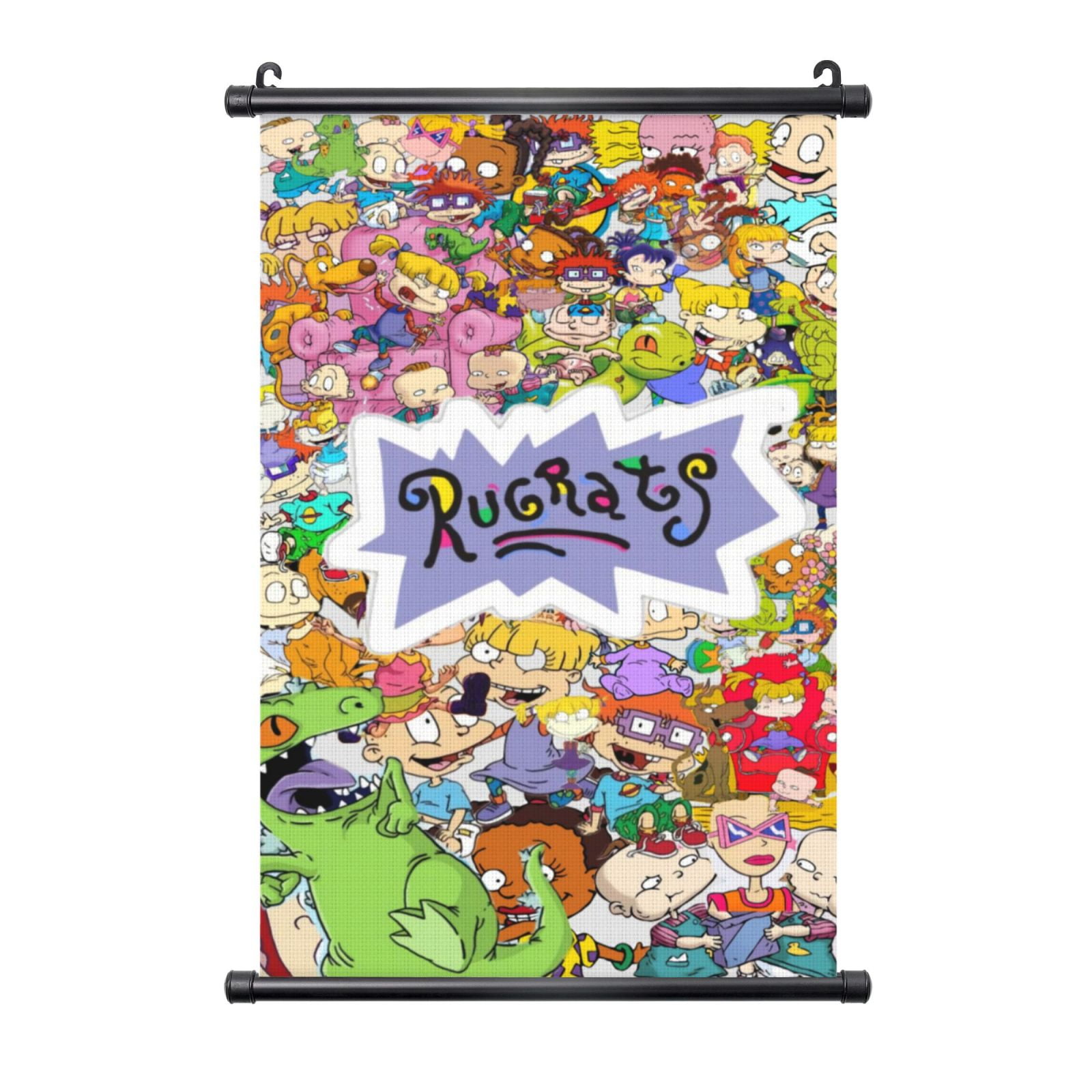 Rugrats Poster Plastic Shaft Wall Hanging Banner Painting Canvas ...