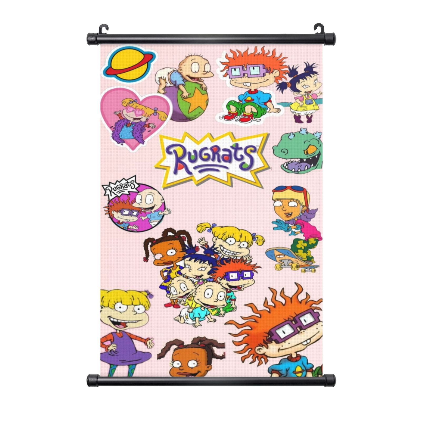 Rugrats Poster Plastic Shaft Wall Hanging Banner Painting Canvas ...