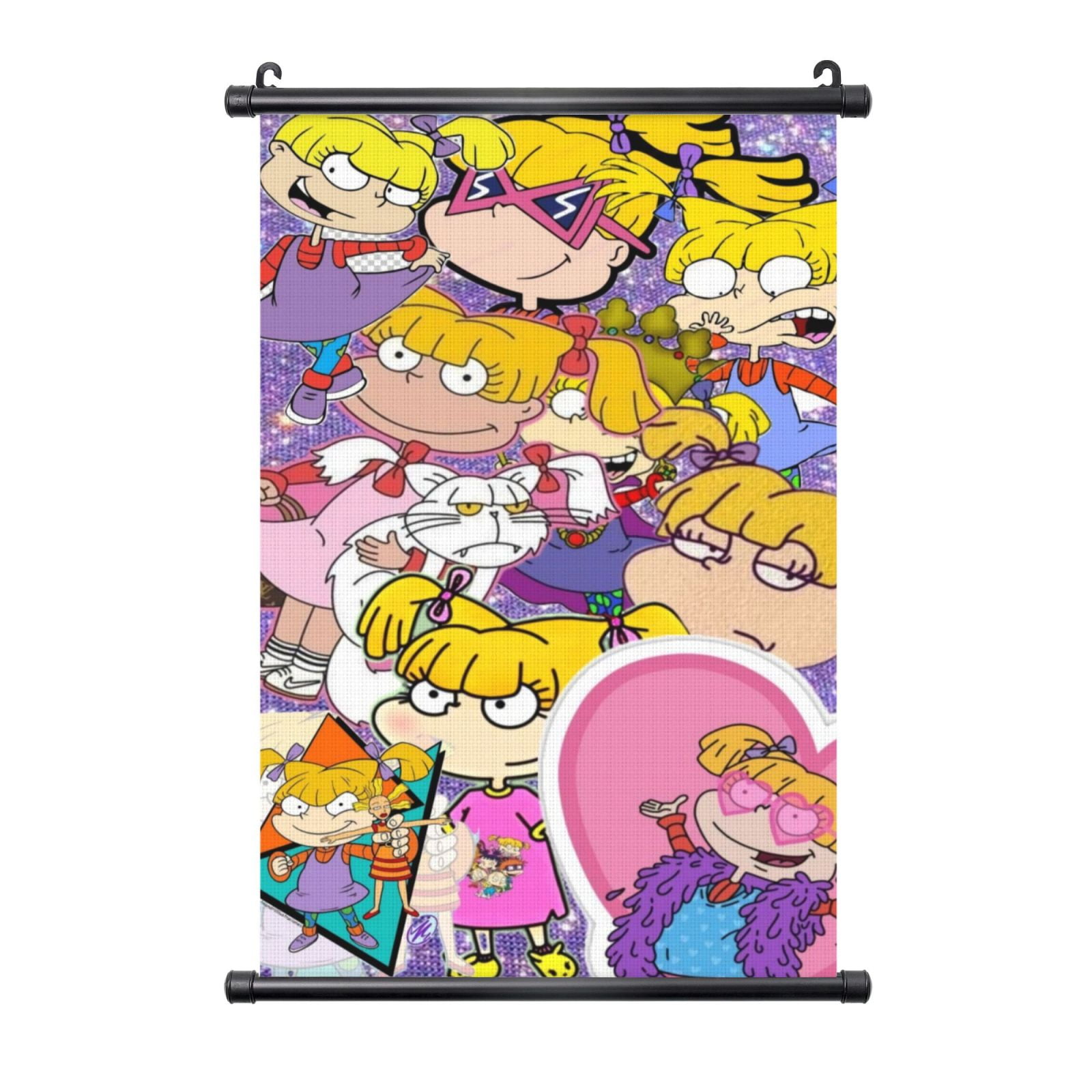 Rugrats Poster Plastic Shaft Wall Hanging Banner Painting Canvas ...